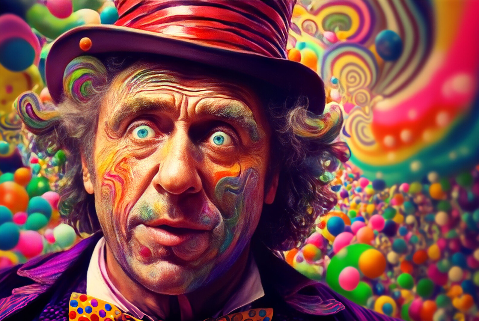 ArtStation - Willy Wonka Psychedelic