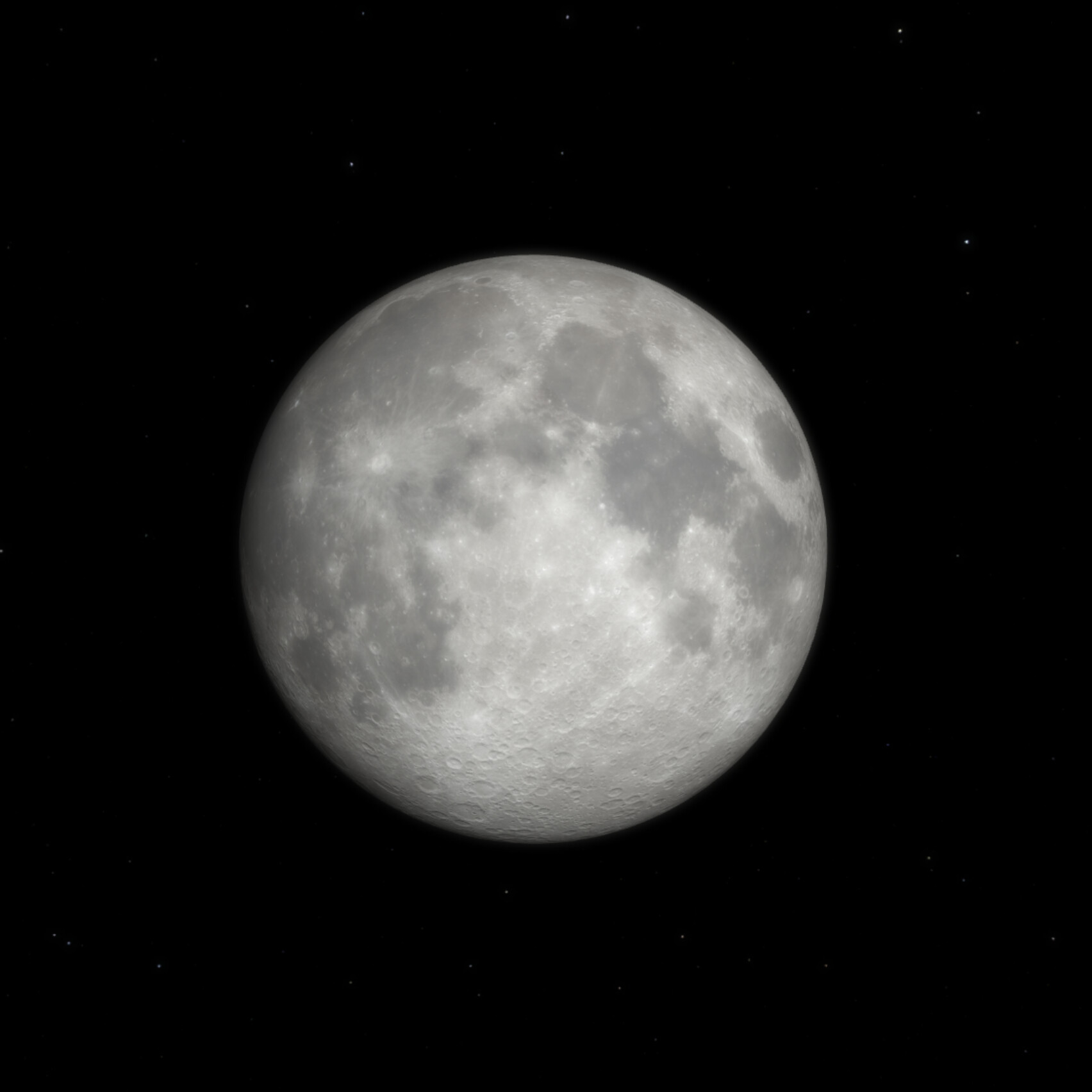 ArtStation - WebGL Solar System, The Moon