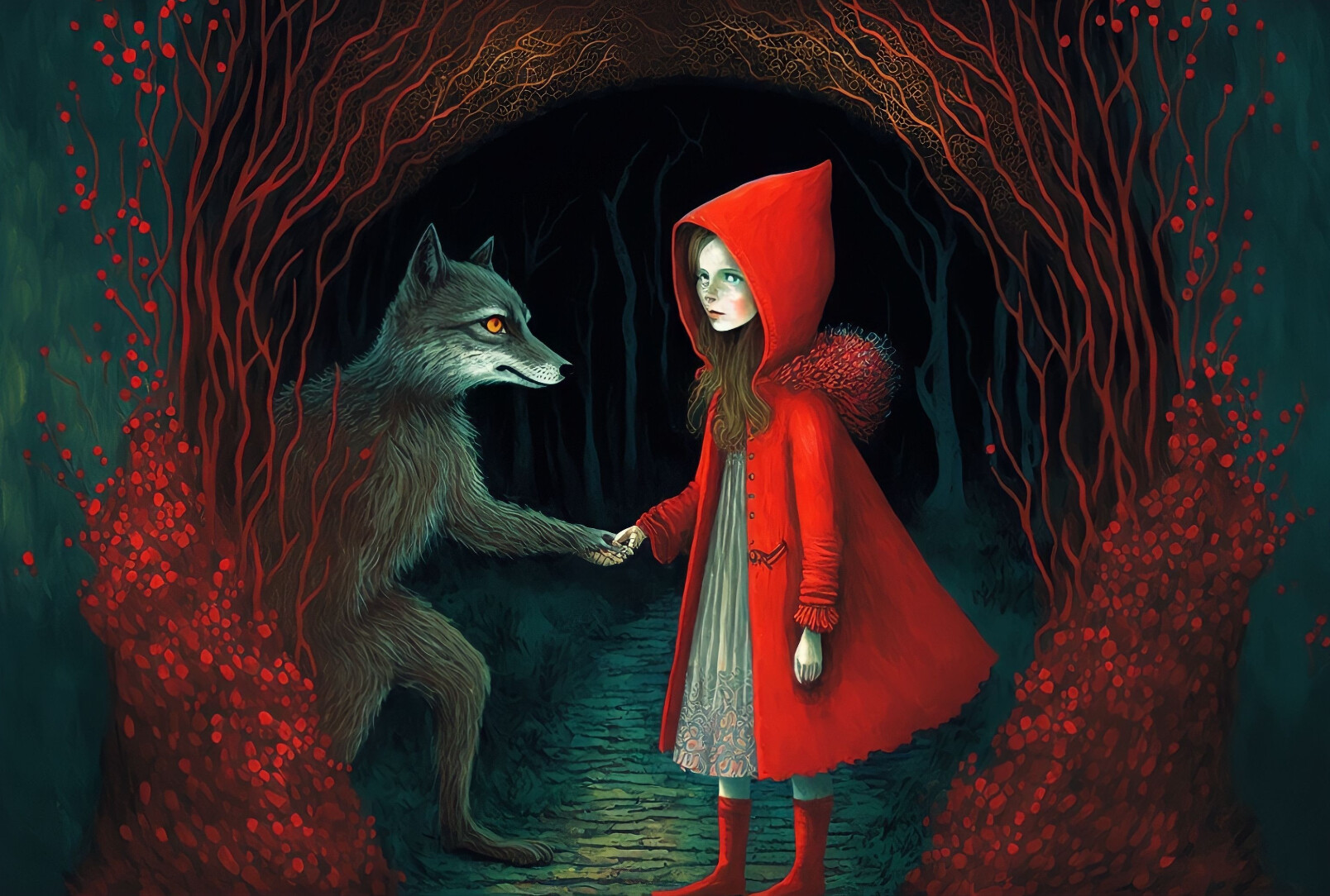 ArtStation - Little Red Riding Hood