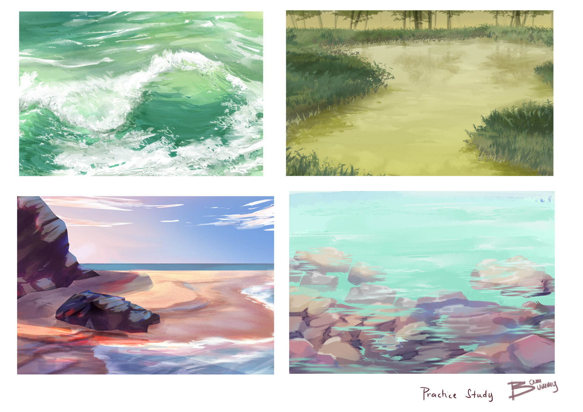 ArtStation - Environment Practice Studies