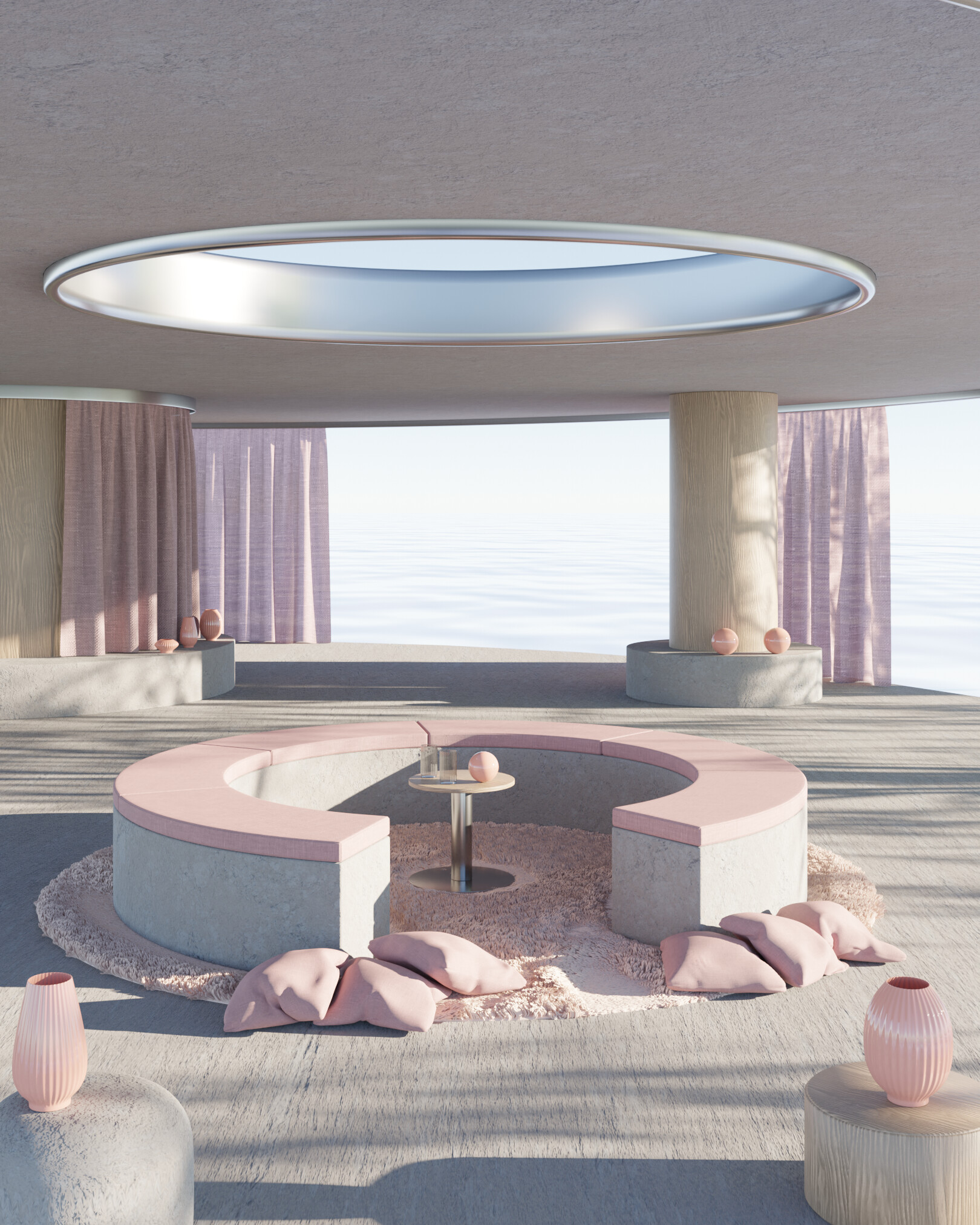 ArtStation - Peace - ( study of archviz)