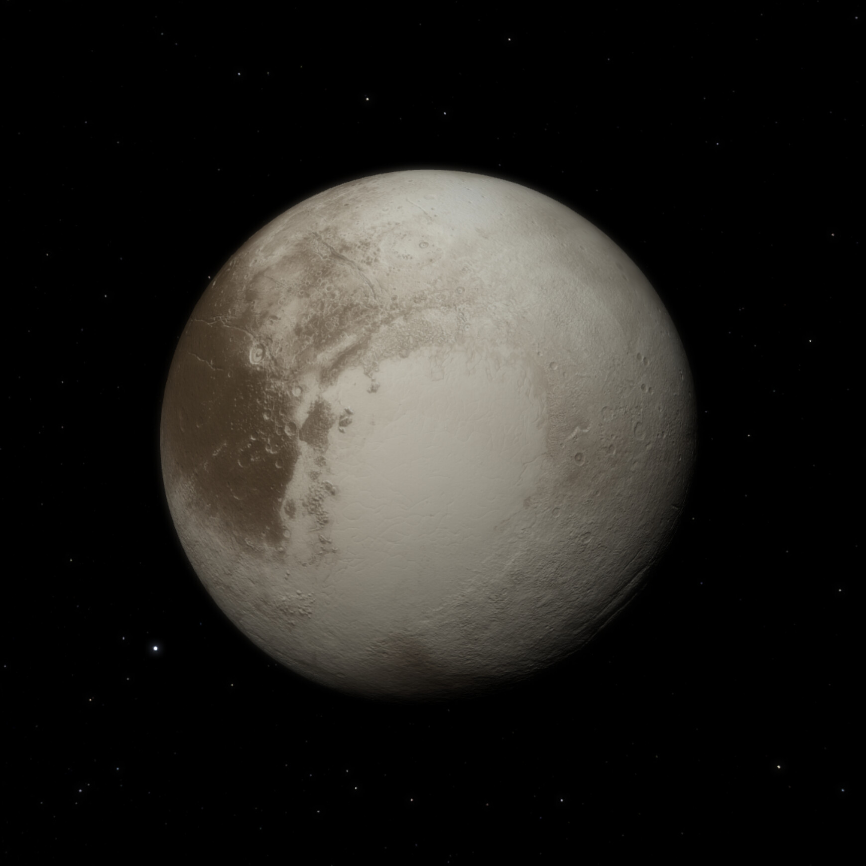 ArtStation - WebGL Solar System, Pluto System