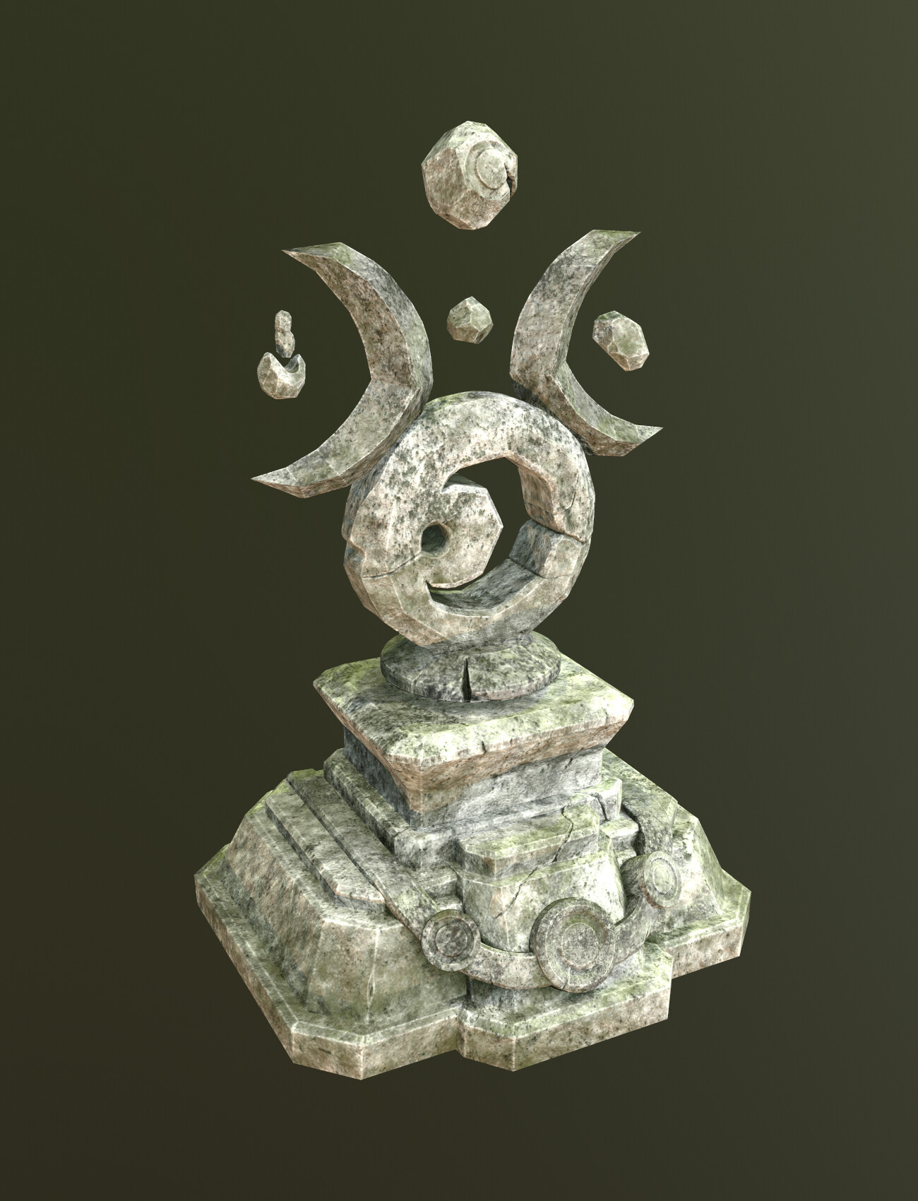 ArtStation - stone statue