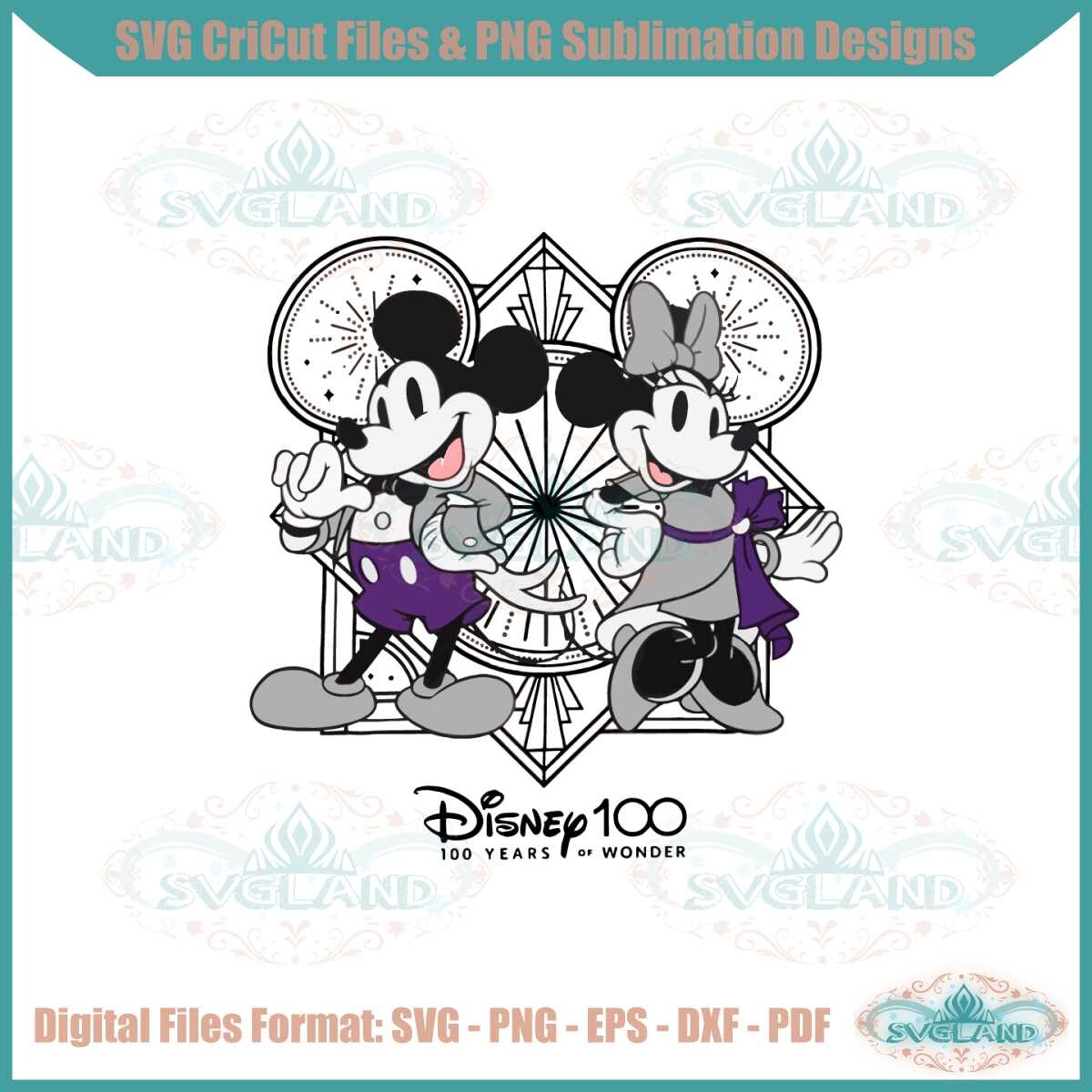 disney 100 logo vector