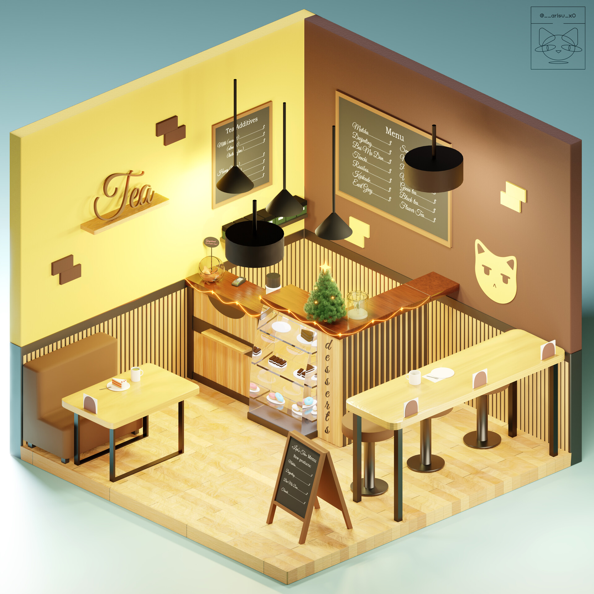 ArtStation - Tea Shop