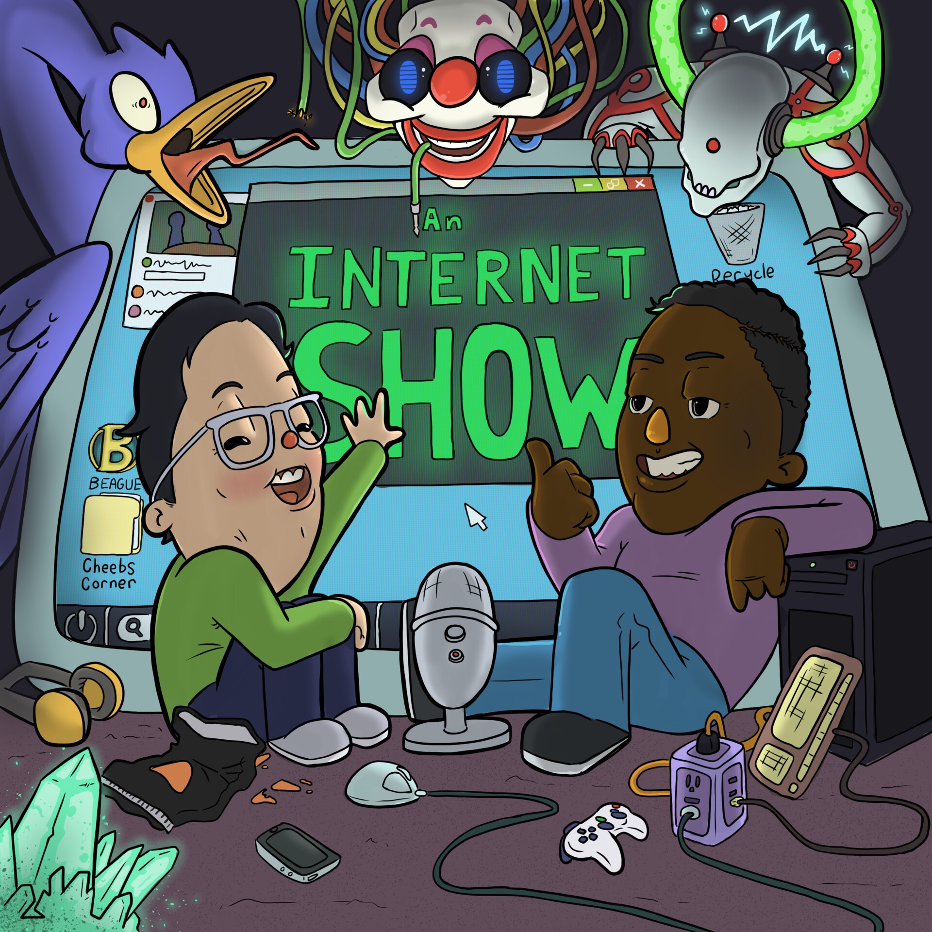 ArtStation - An Internet Show - Cover Art