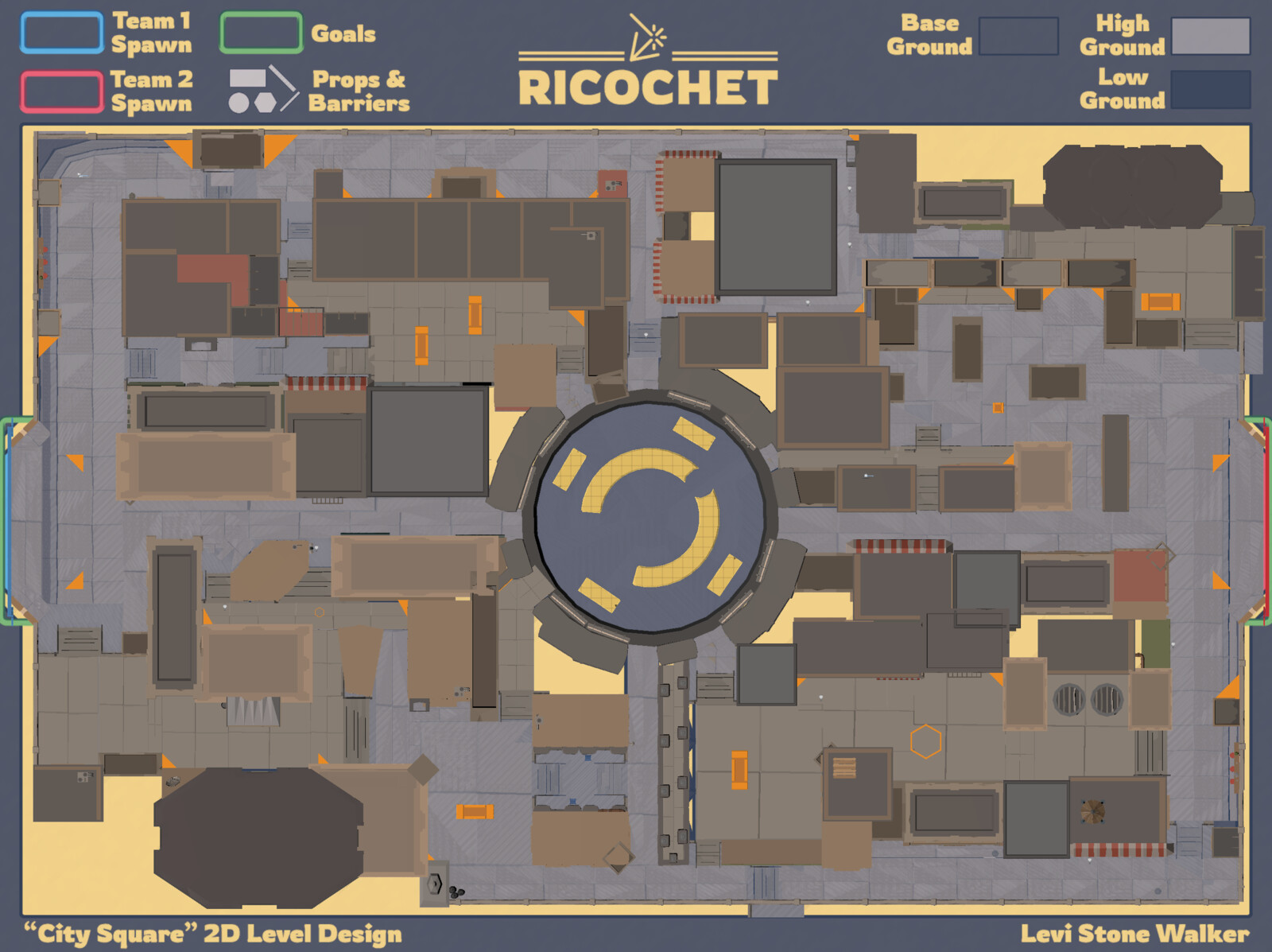Levi Stone - RICOCHET - 2v2 Game Design
