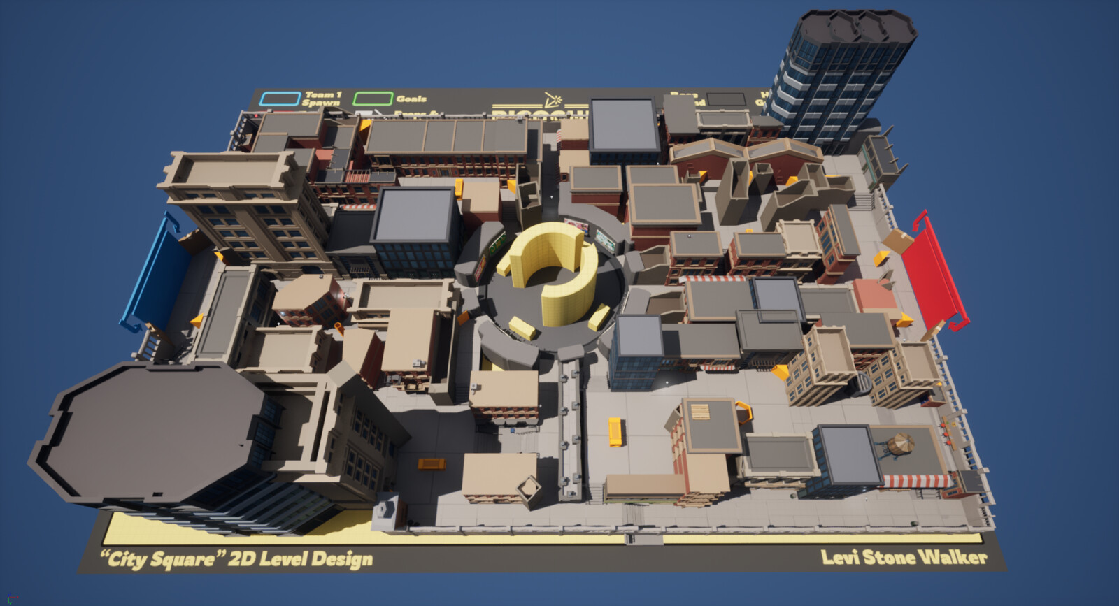 Levi Stone - RICOCHET - 2v2 Game Design