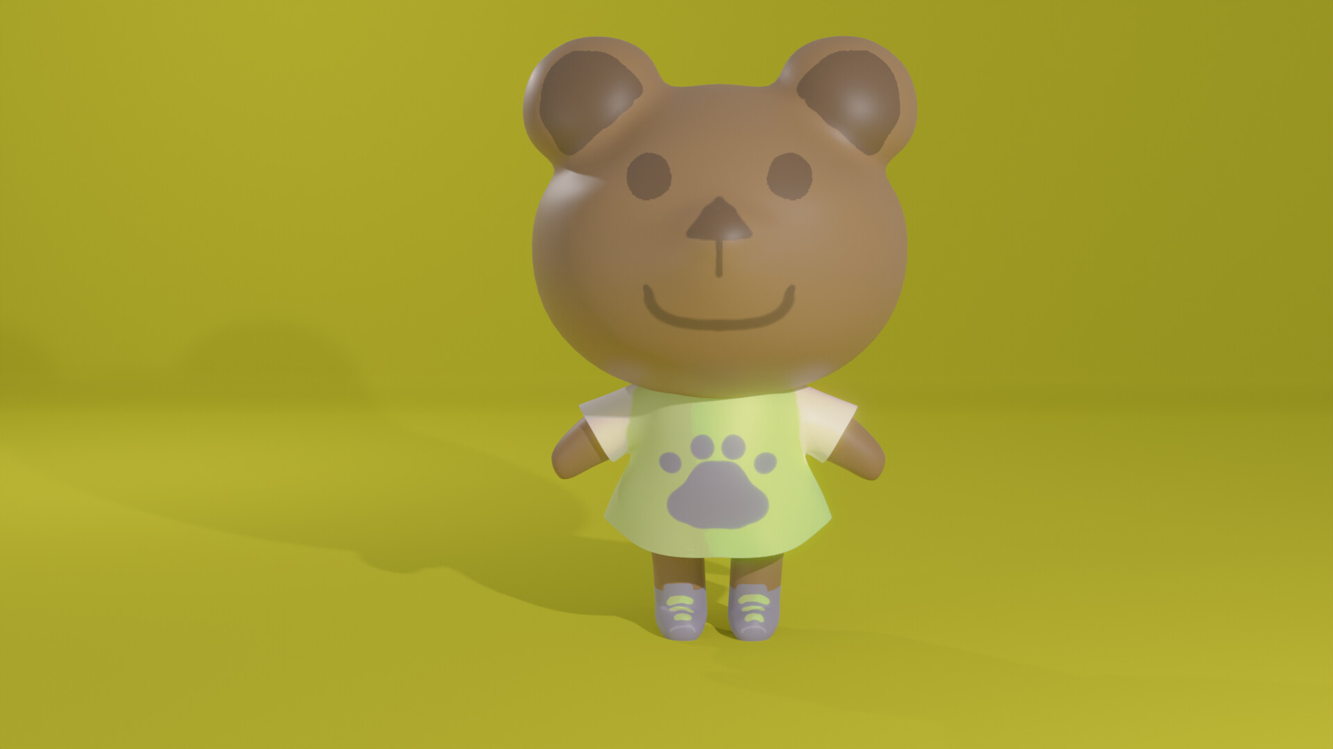 ArtStation - Simple Chibi Bear