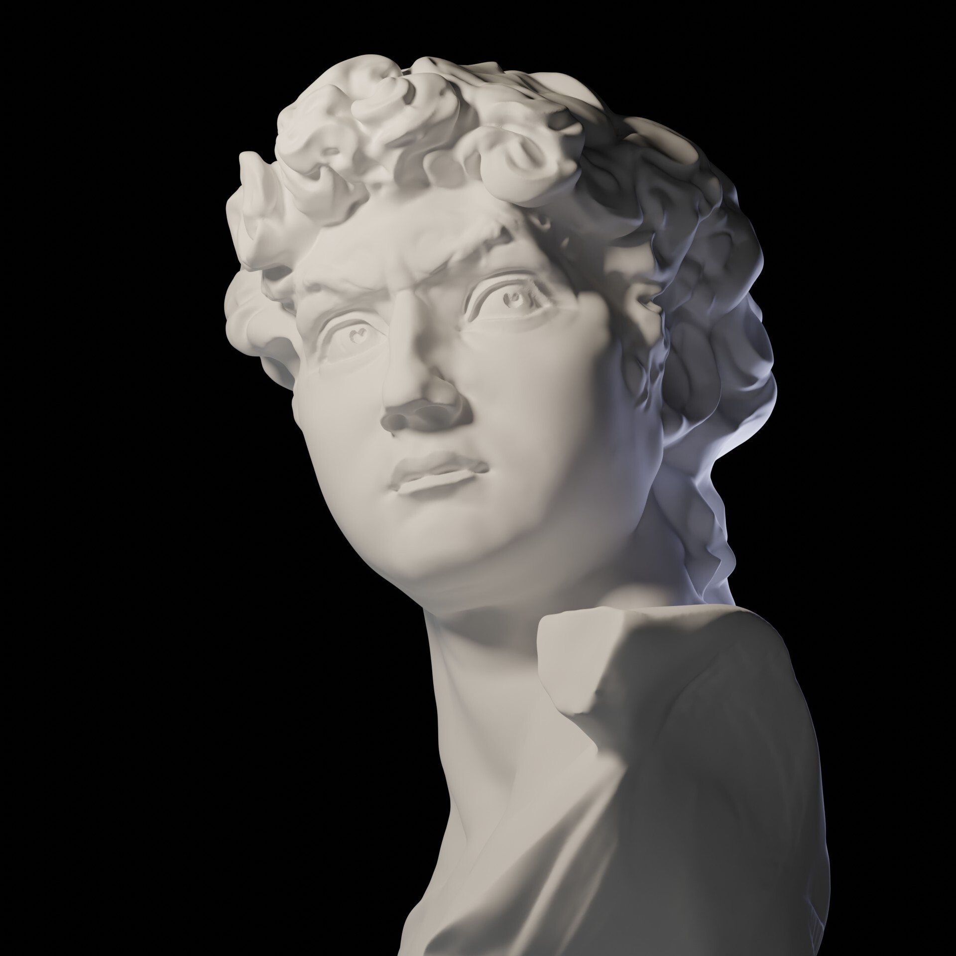 ArtStation - David Sculpture from Michelangelo Buonarroti