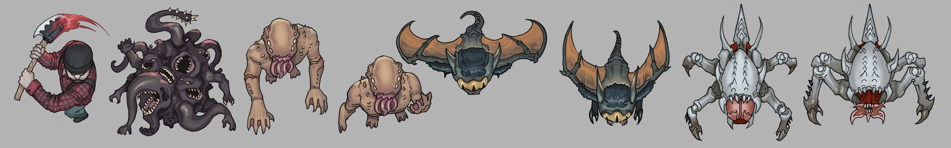 ArtStation - DND Cthulhu Monsters Set 2