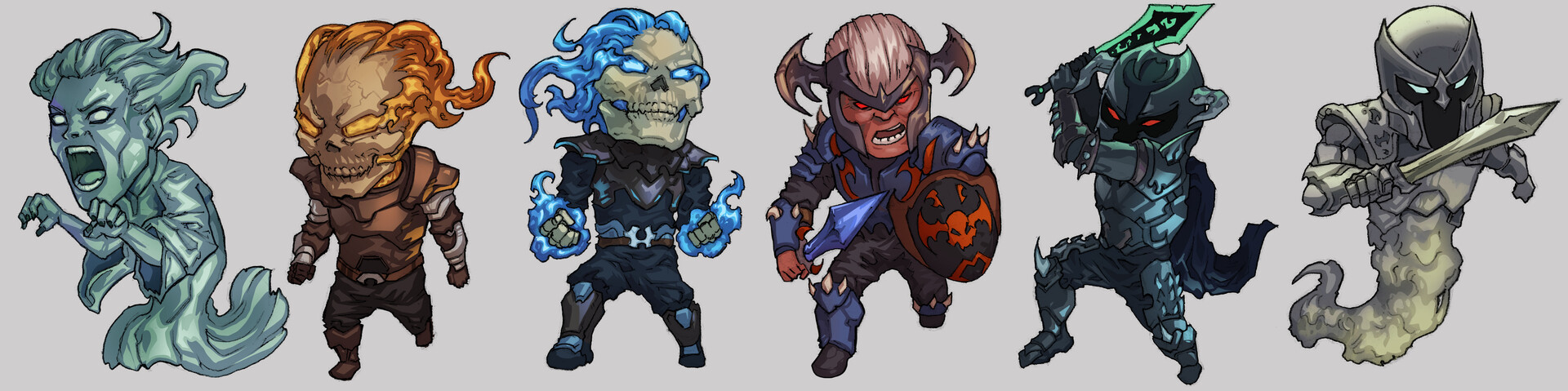 ArtStation - DND Undead Characters Set 1