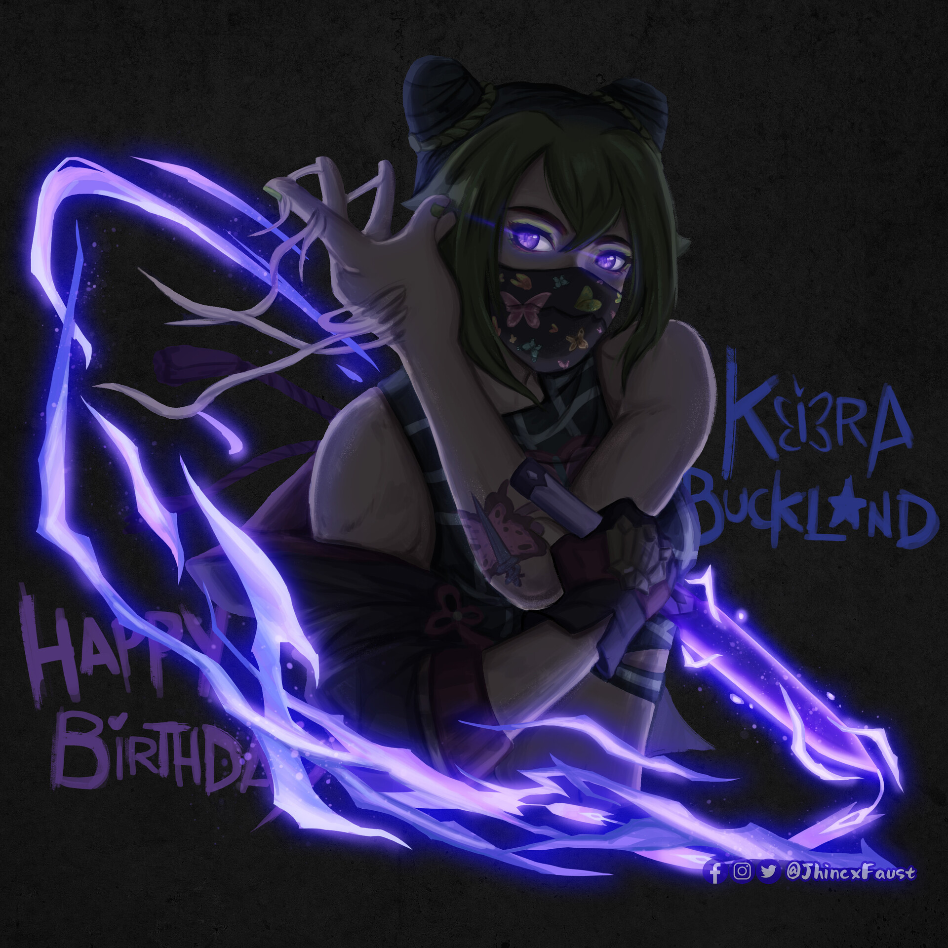 ArtStation - Birthday fanart for Kira Buckland