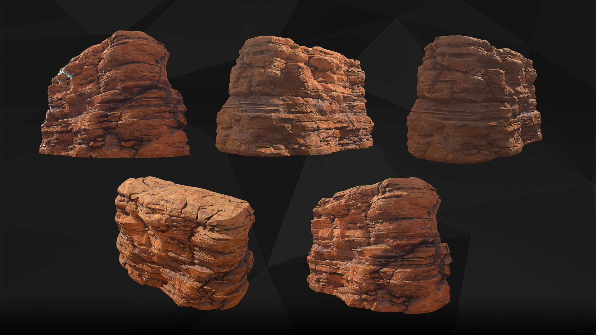 ArtStation - Realistic mountain