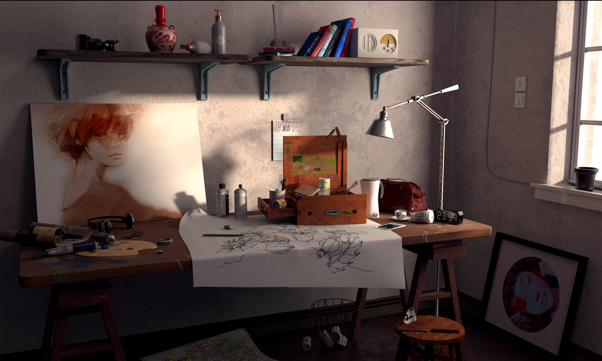 ArtStation - Drawing room