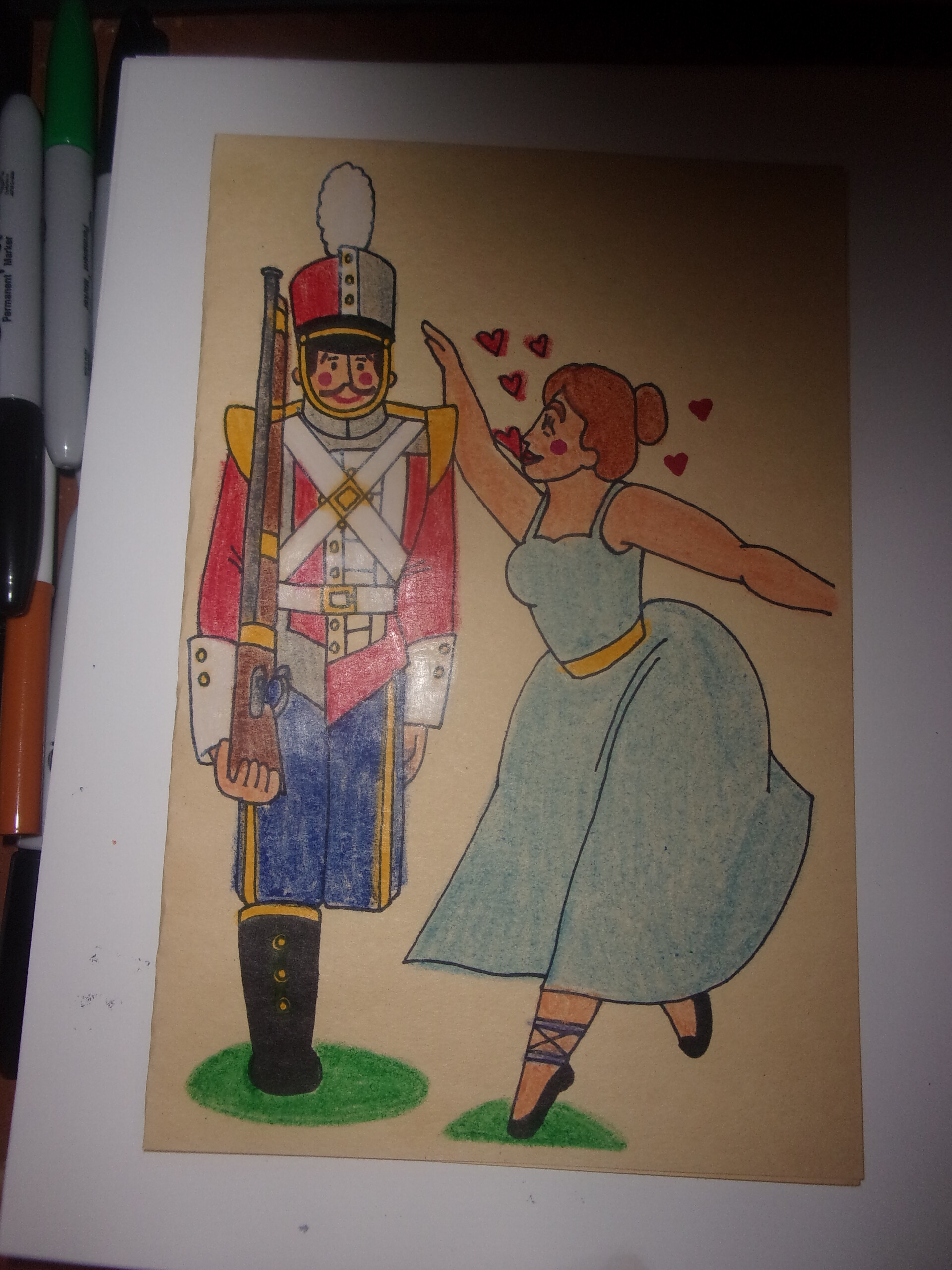 ArtStation - The Steadfast Tin Soldier and Ballerina
