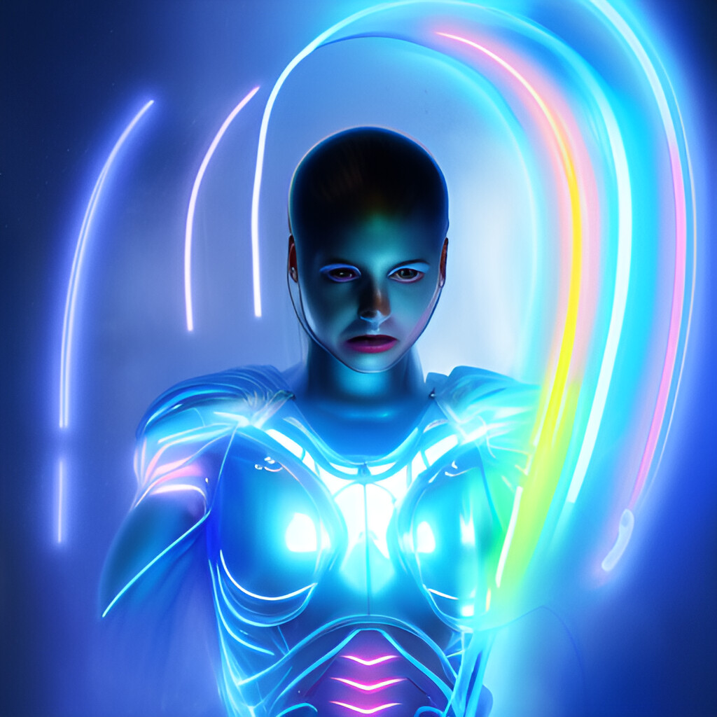 ArtStation - Futuristic angel