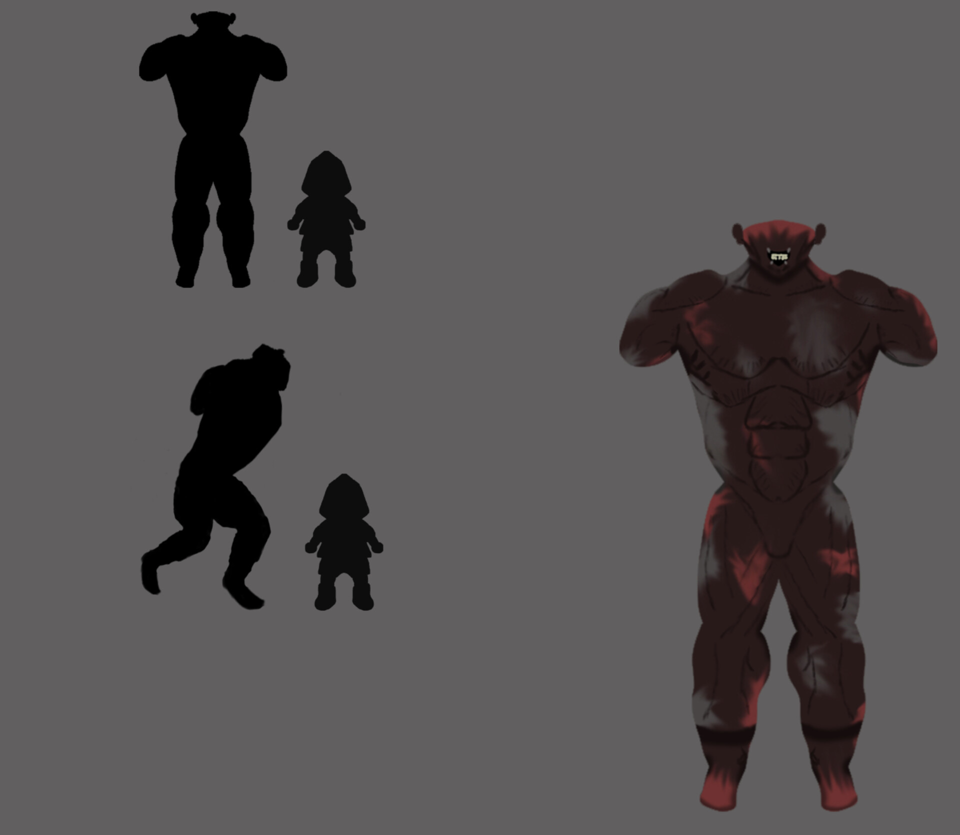 ArtStation - retro game inspired enemy concepts