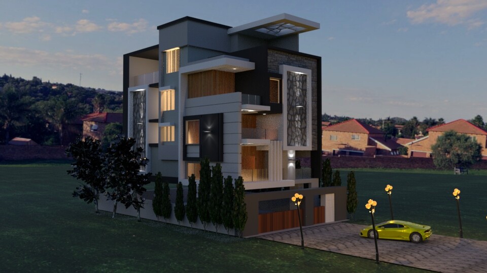 ArtStation - Exterior 3d Modeling