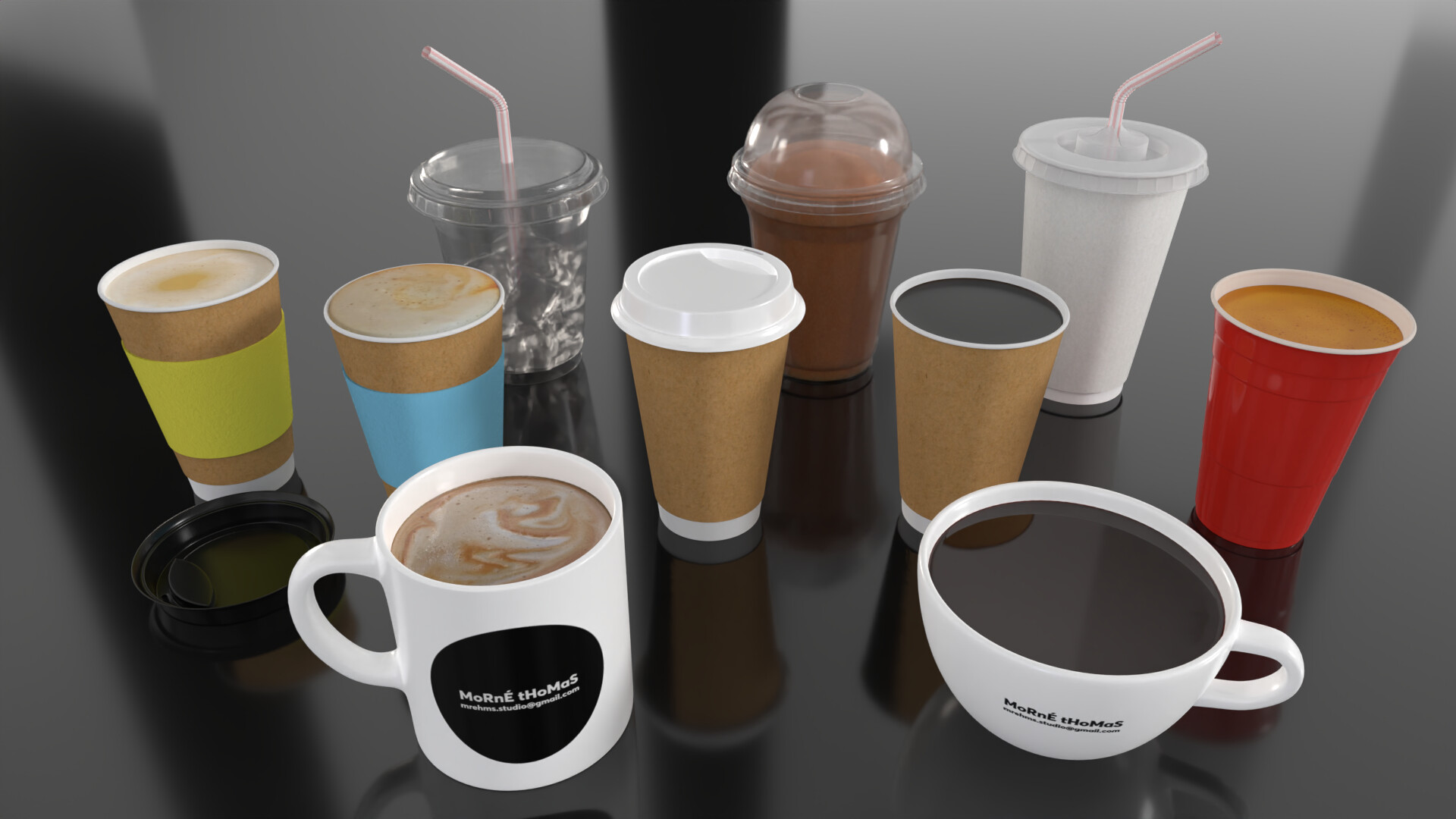 ArtStation - Various Cups