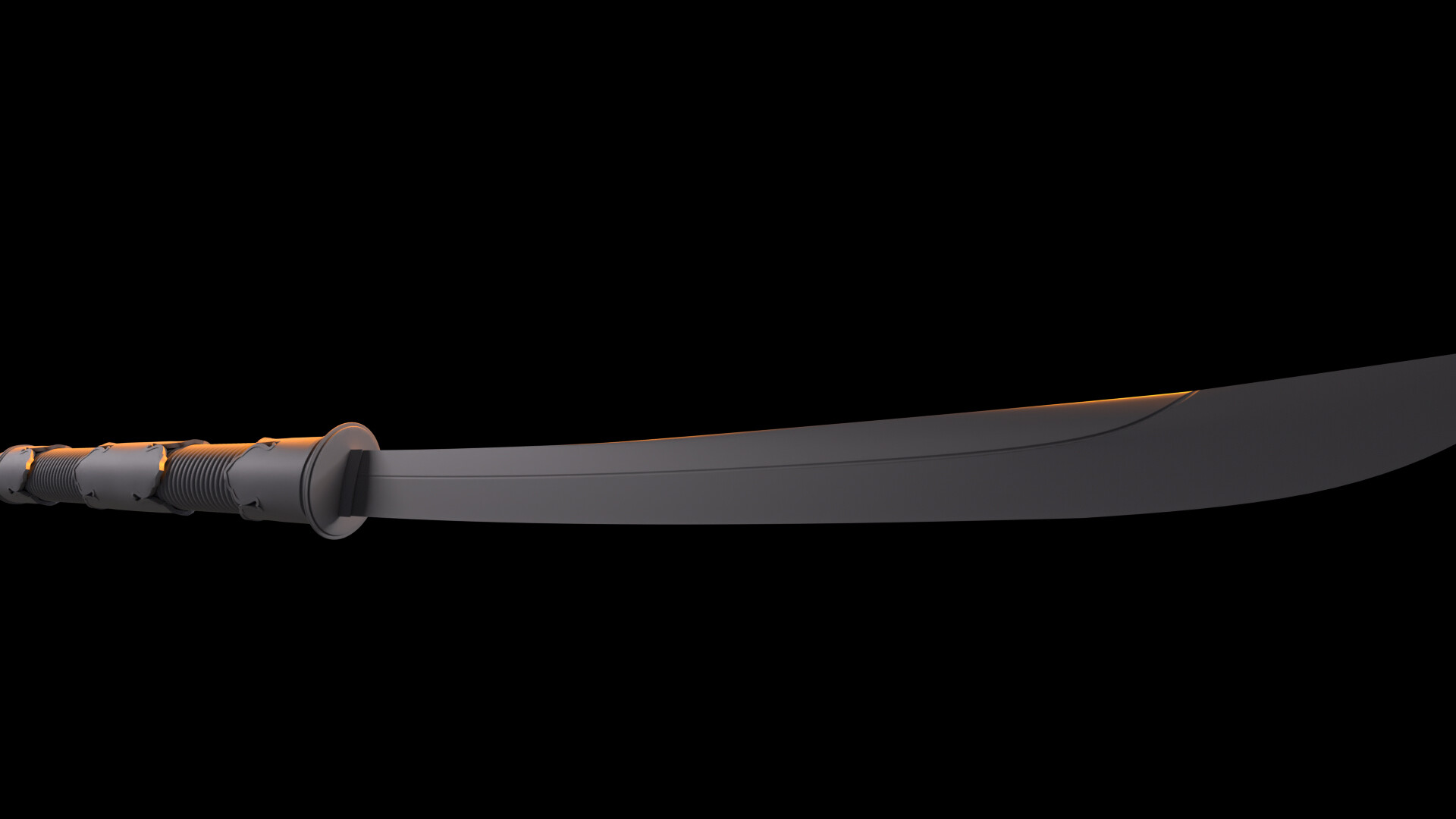 ArtStation - Japanese weapon Naginata details