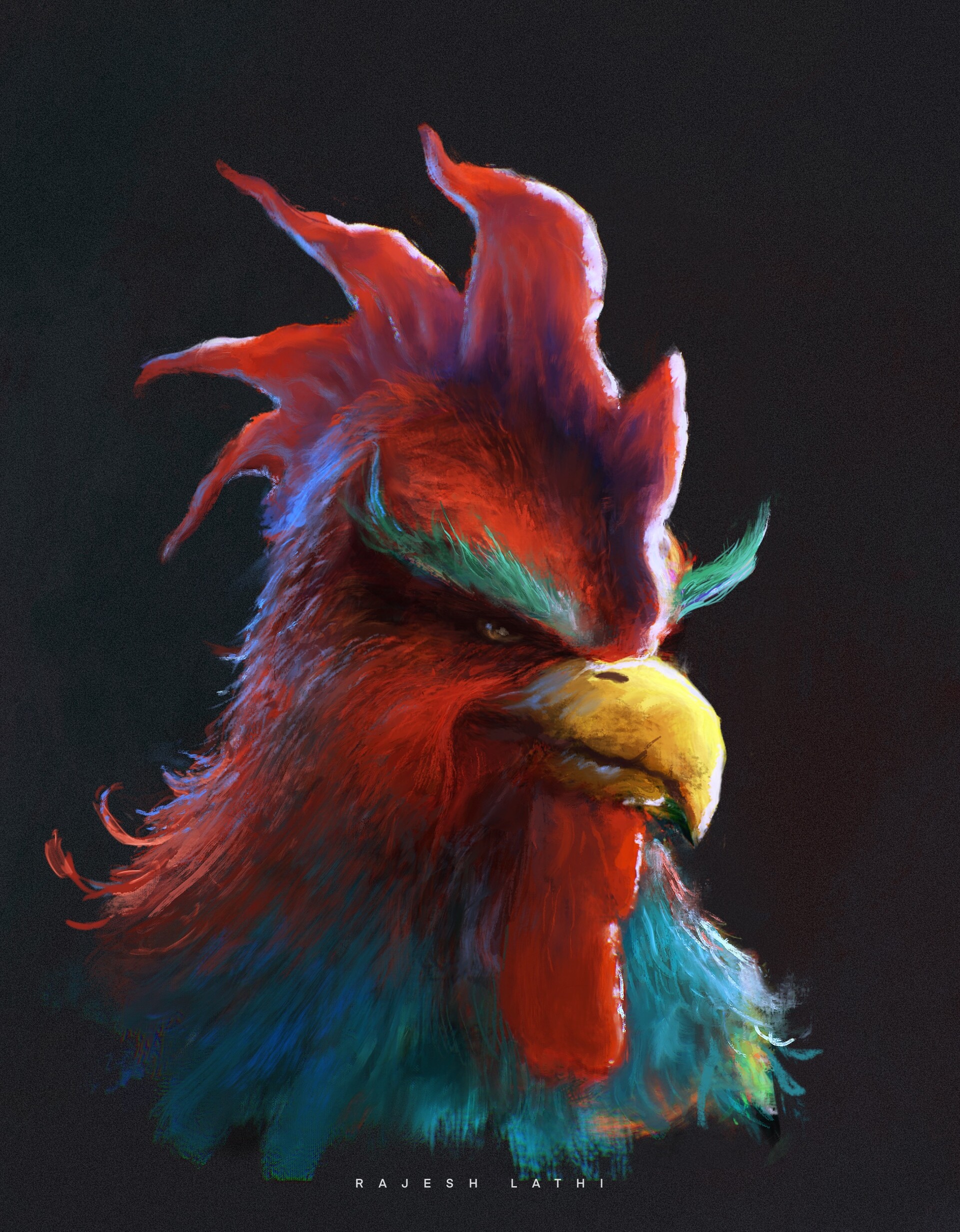 ArtStation - Rooster