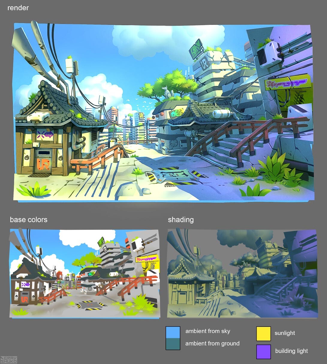 Gray Shuko - SLIMECORE - Maps