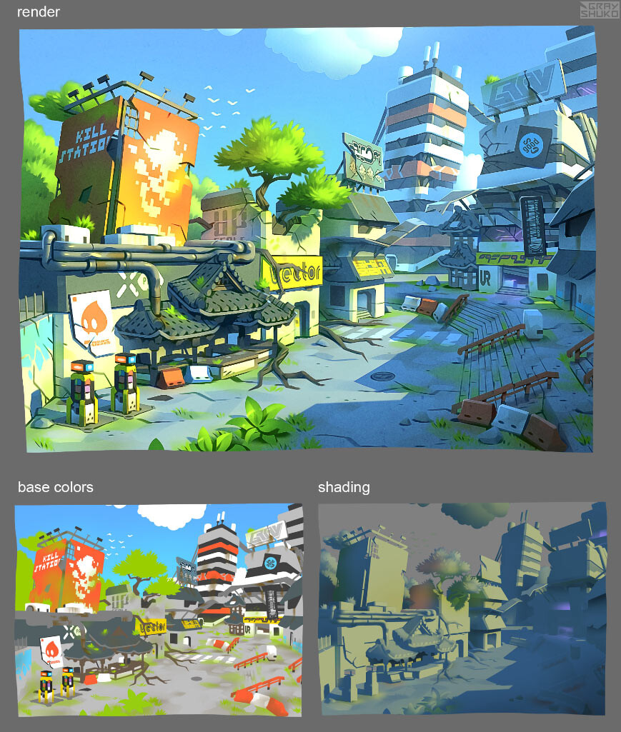 Gray Shuko - SLIMECORE - Maps