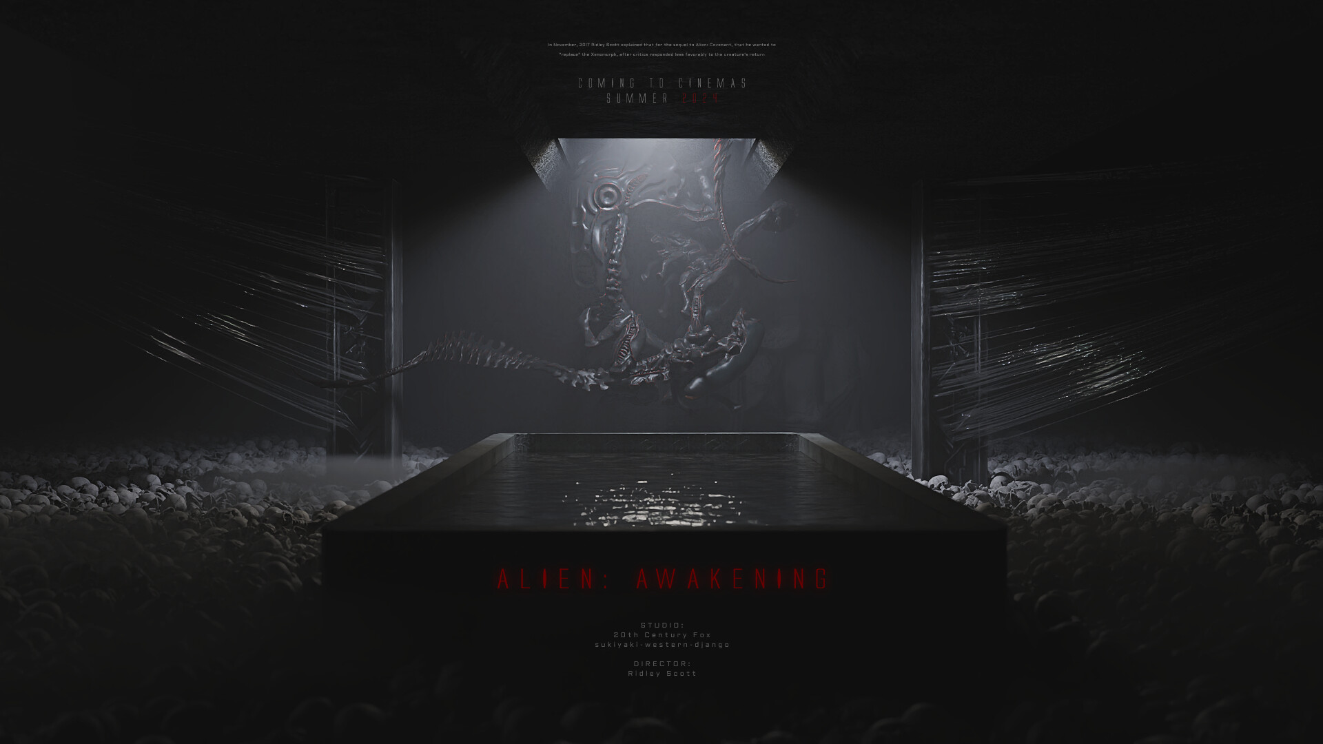 ArtStation - Alien Awakening Movie Poster