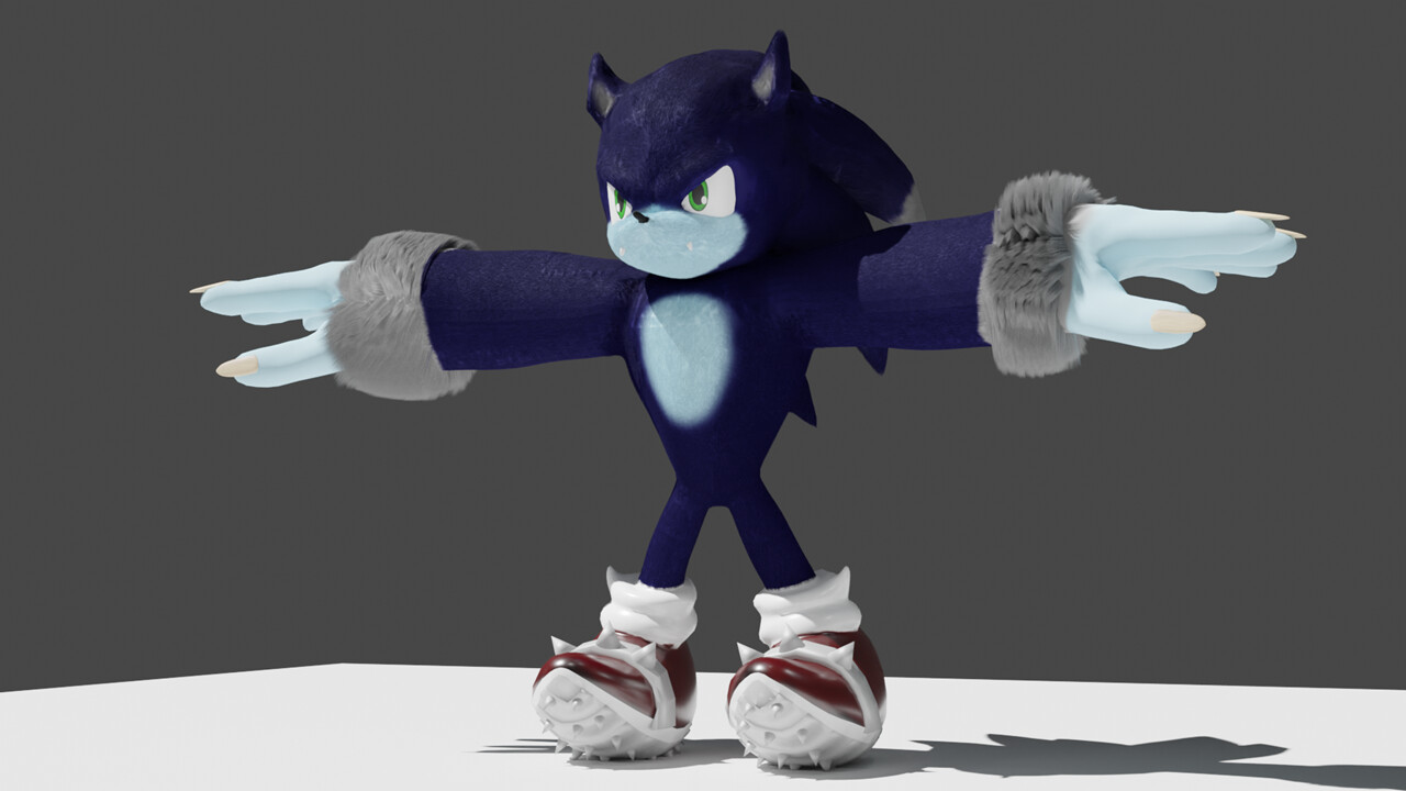 ArtStation - Sonic The Werehog