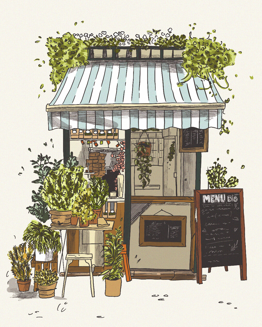 ArtStation - flower shop