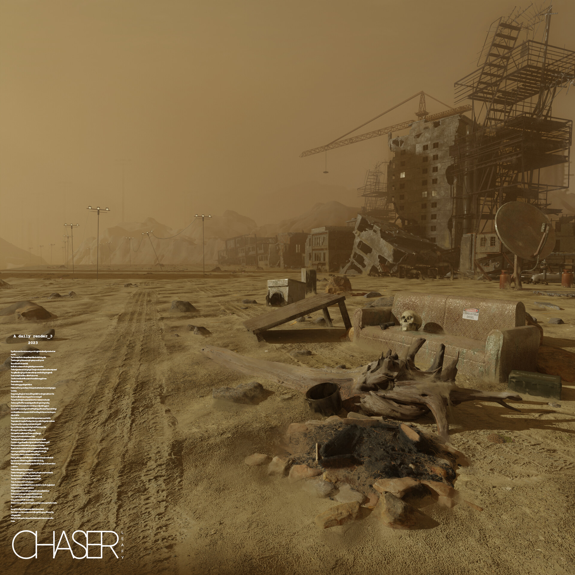 ArtStation - CHASER-daily render practise