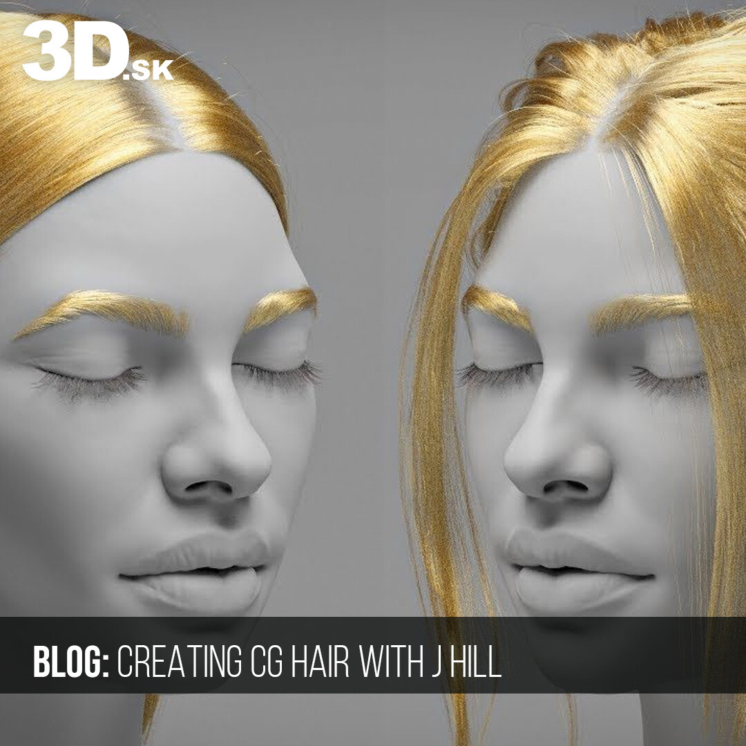 ArtStation - Creating CG hair with J Hill.