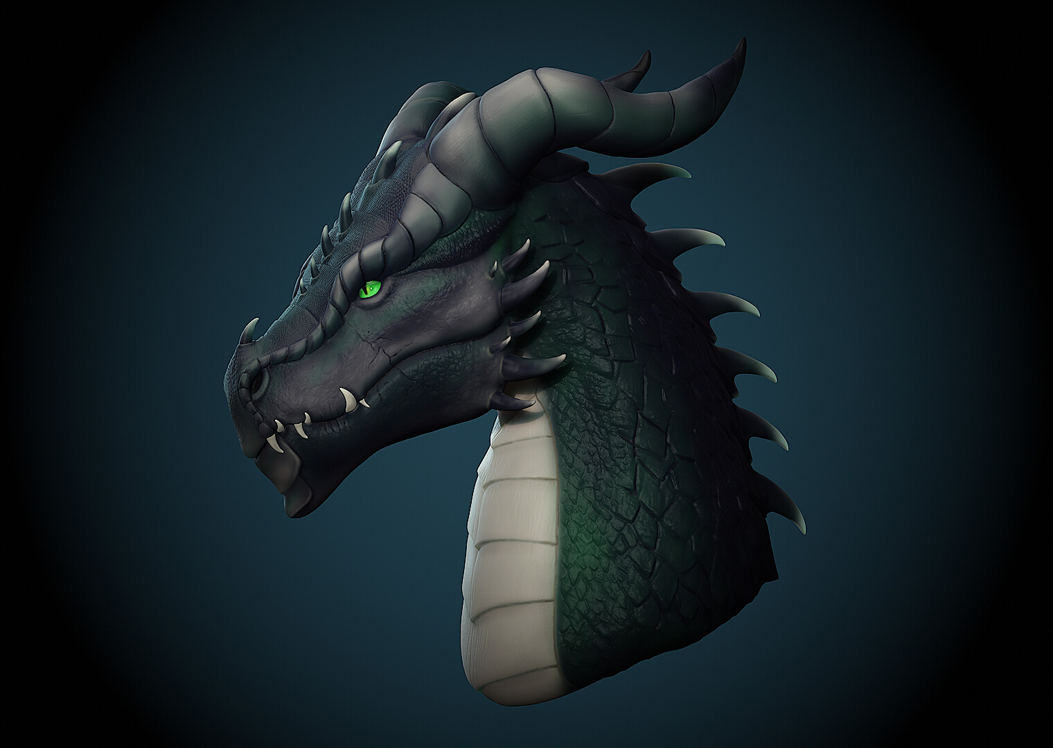 ArtStation - Dragon speedsculpt