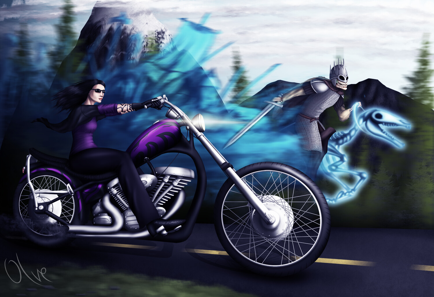 ArtStation - Geist Rider