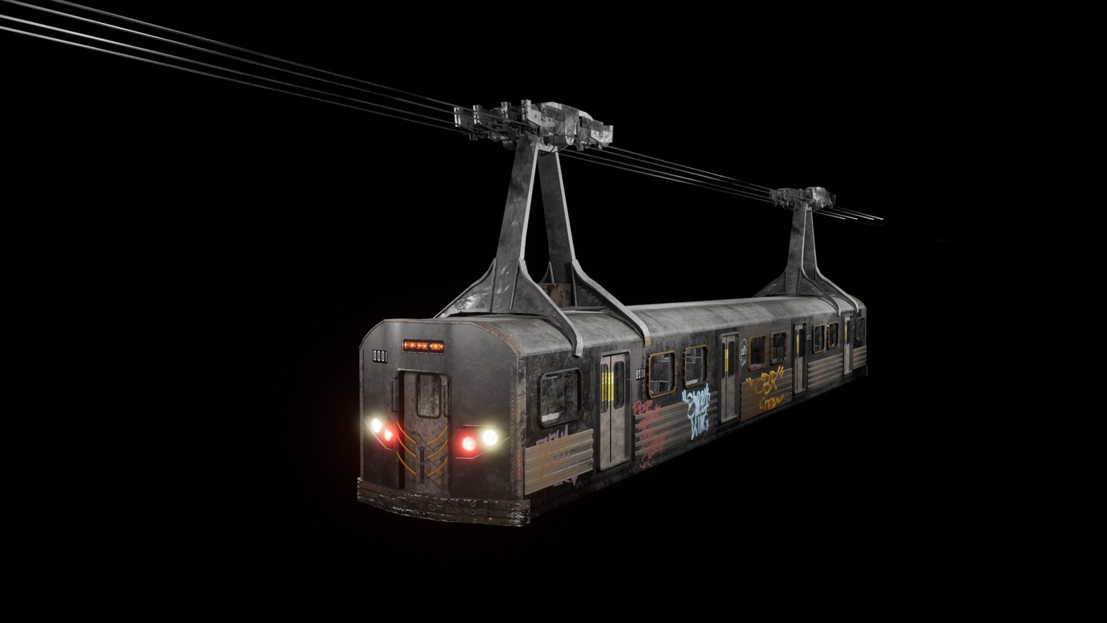 Jack Wade - New York Subway Carriage Cable Car