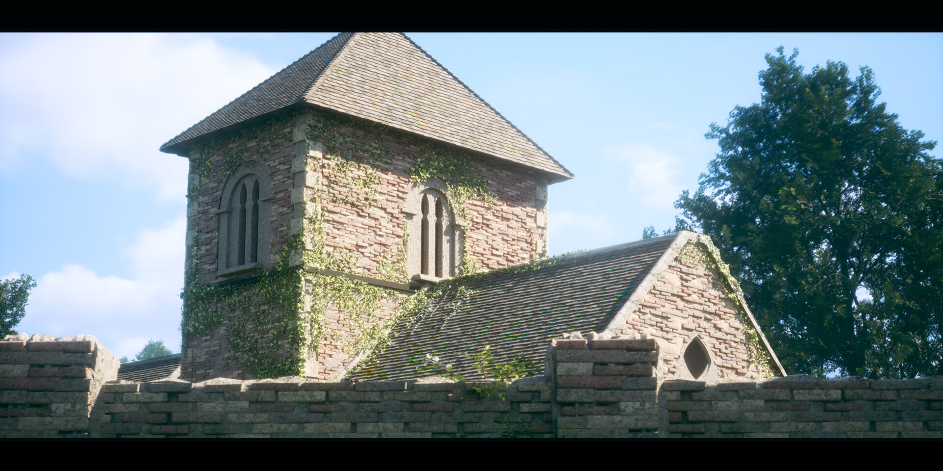 ArtStation - Houdini // Modular Church