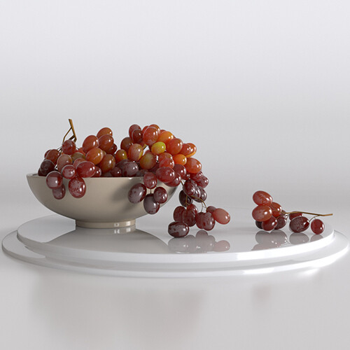 ArtStation - Grapes - 3D Model