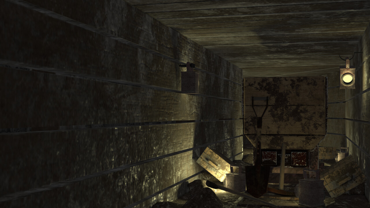 ArtStation - Abandoned Coal Mine