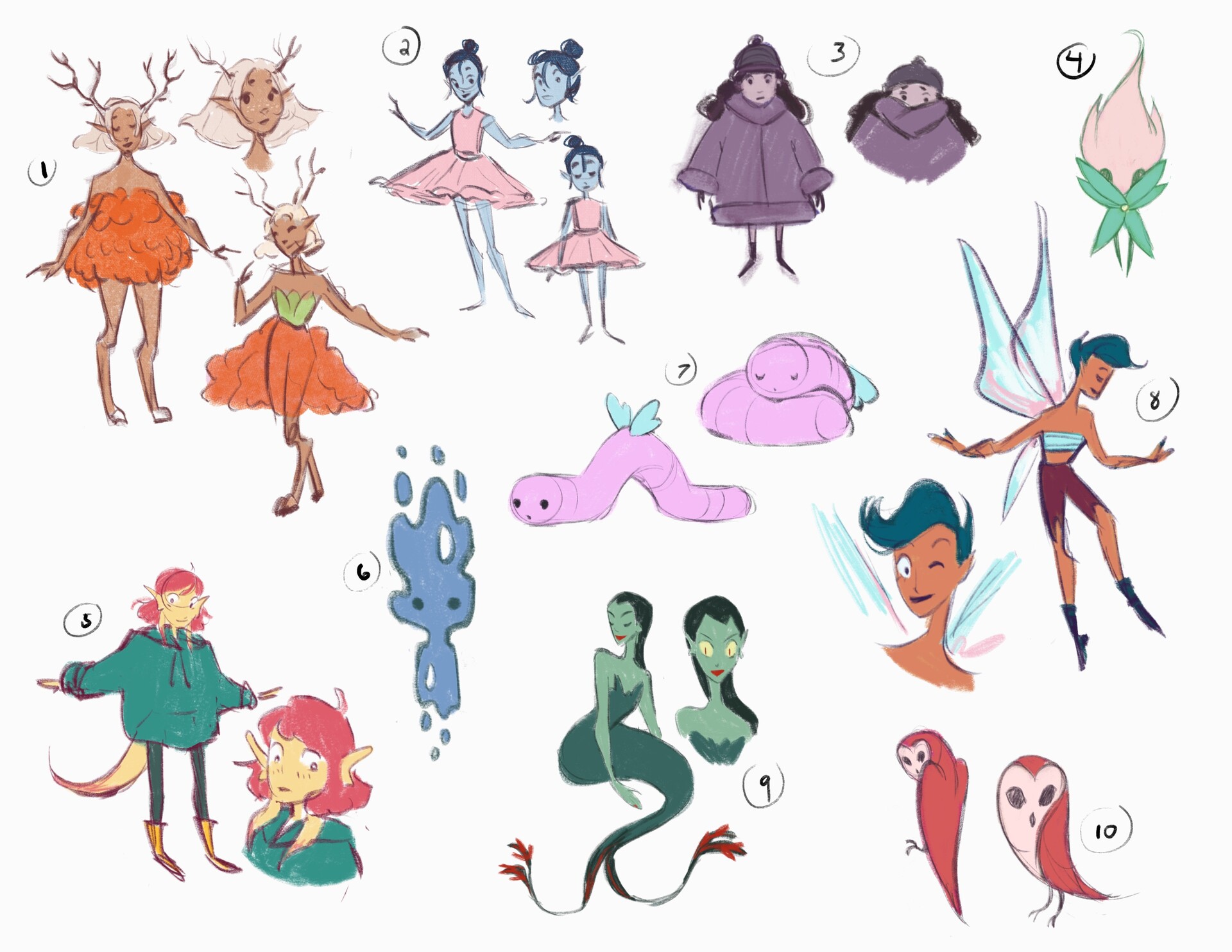 ArtStation - Character Ideations