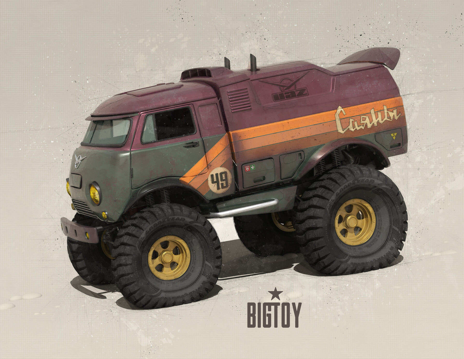 ArtStation - UAZ 452
