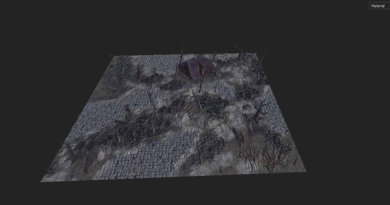 ArtStation - Environment BLOCK for mobile game