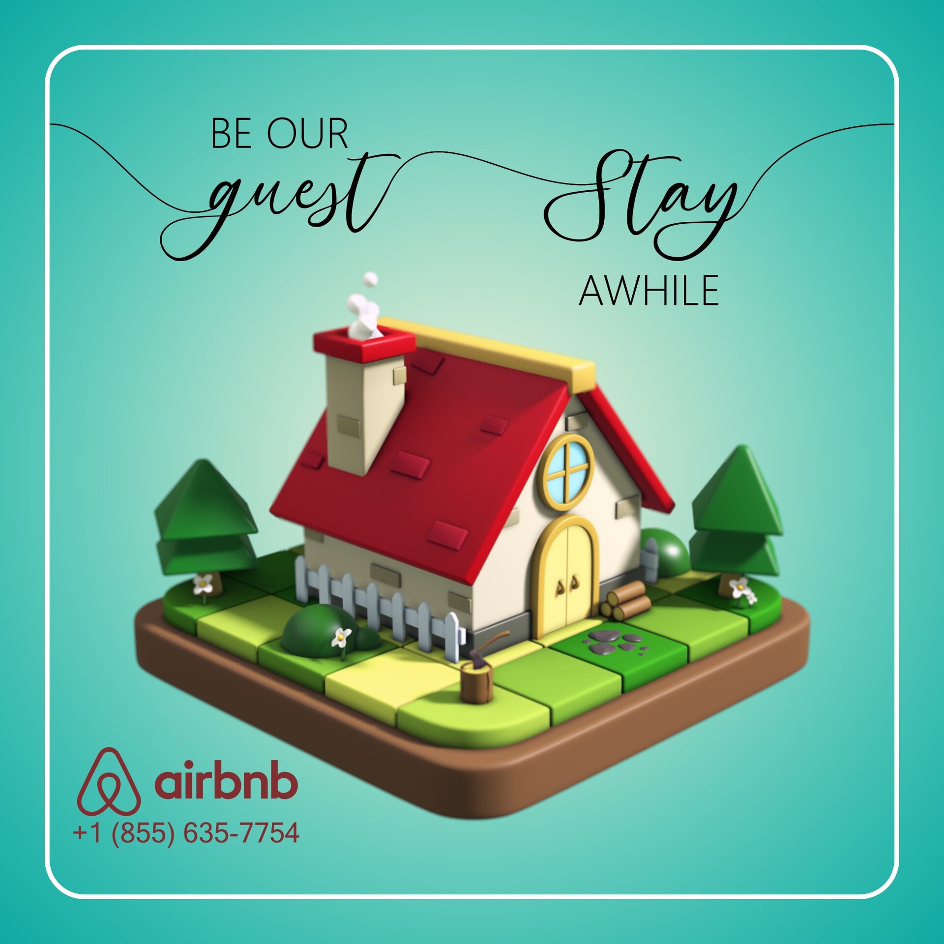 ArtStation - Airbnb Poster