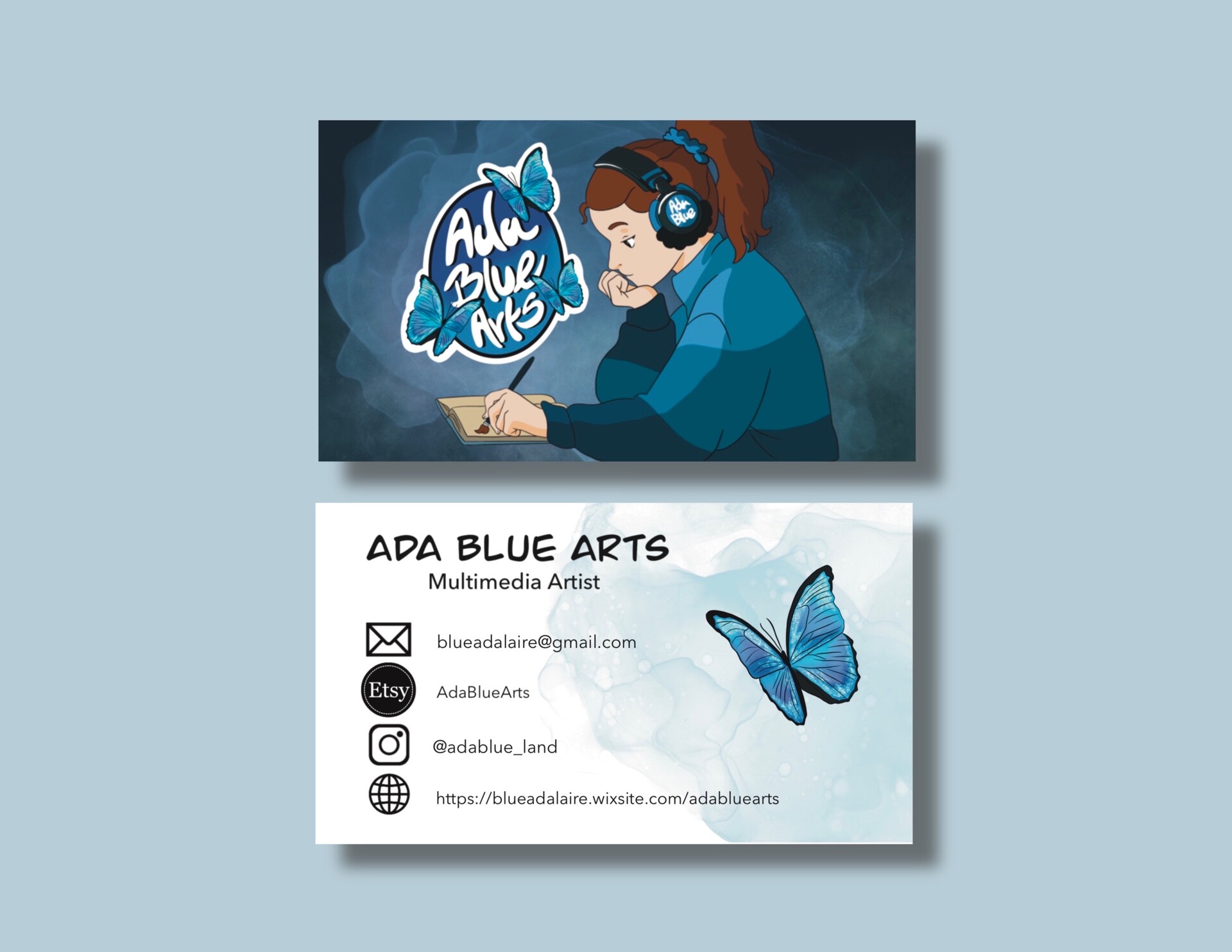 ArtStation - Ada Blue Logo Design