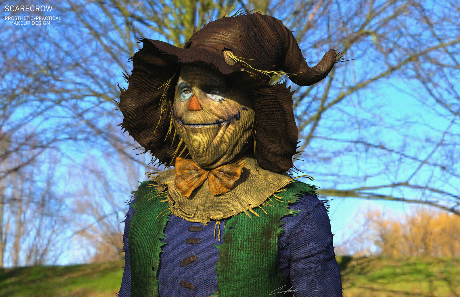 Iconic Design Studio - Scarecrow makeup designs