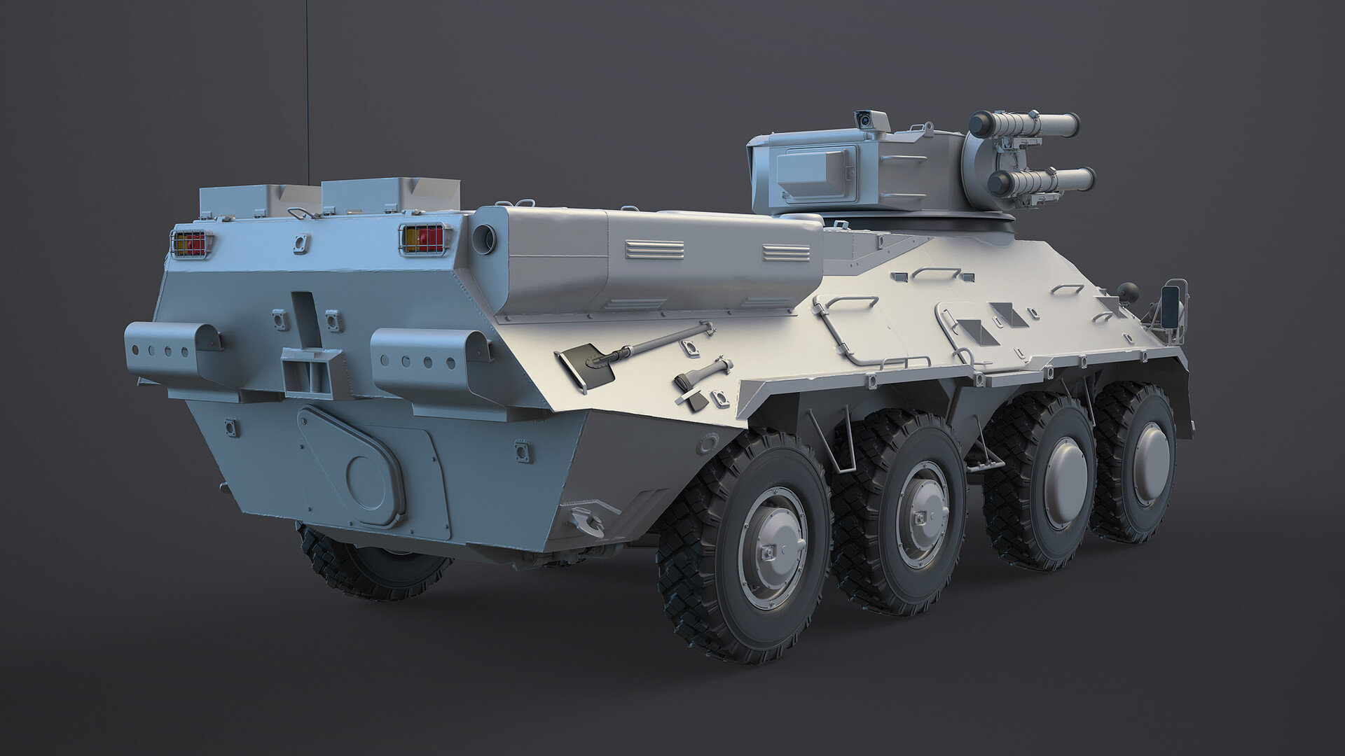 Serhii Ryzhkov - BTR-3 High-Poly