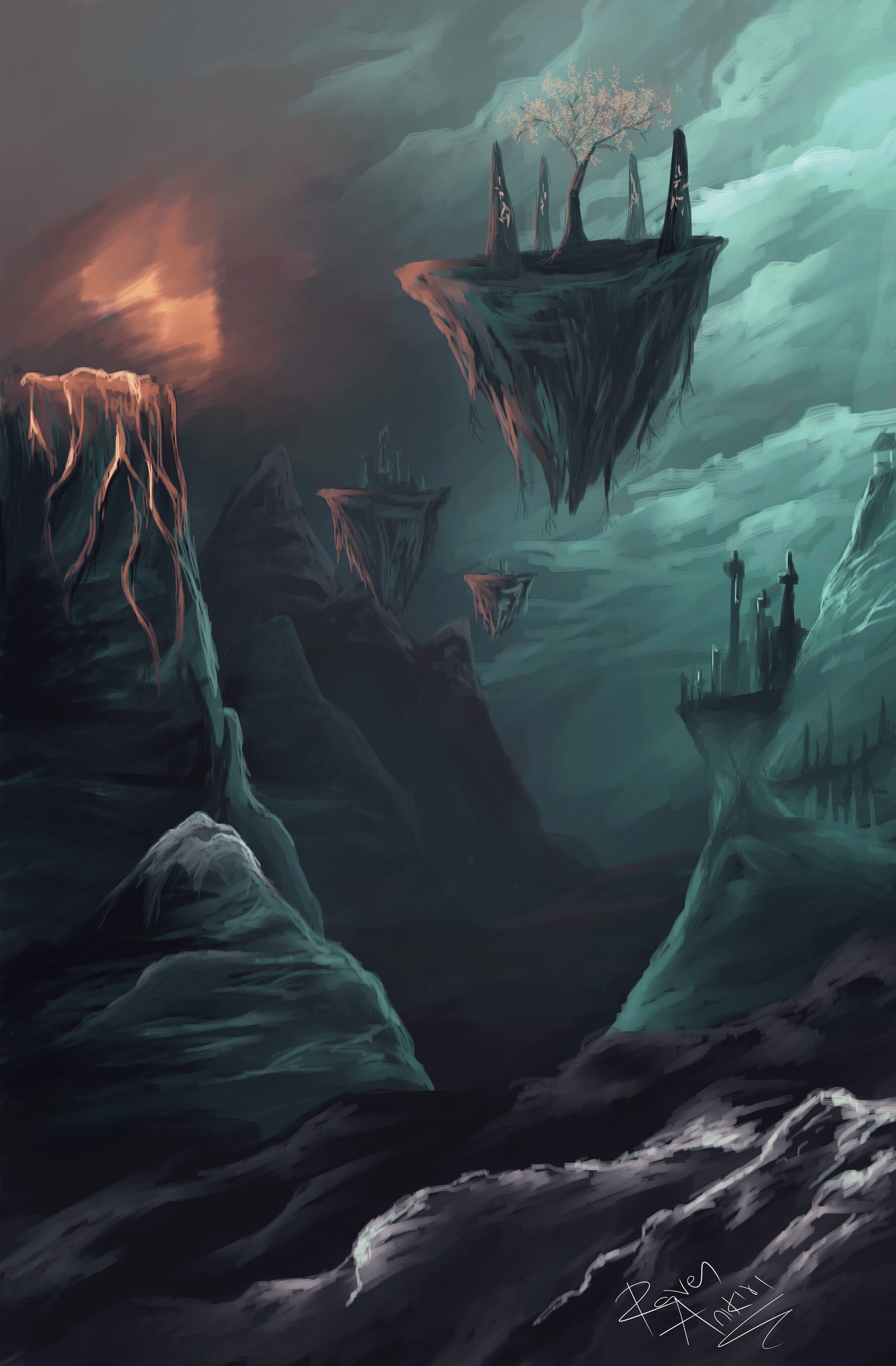 ArtStation - volcano