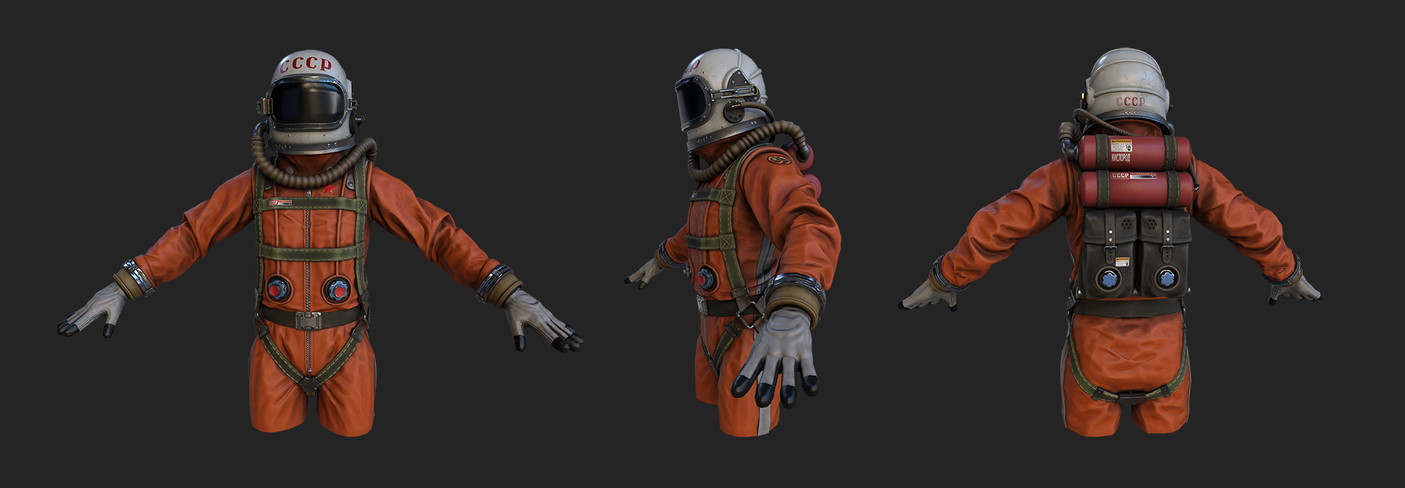 Alessandro Briglia - Project Crash Landing _ Cosmonaut (Personal project)