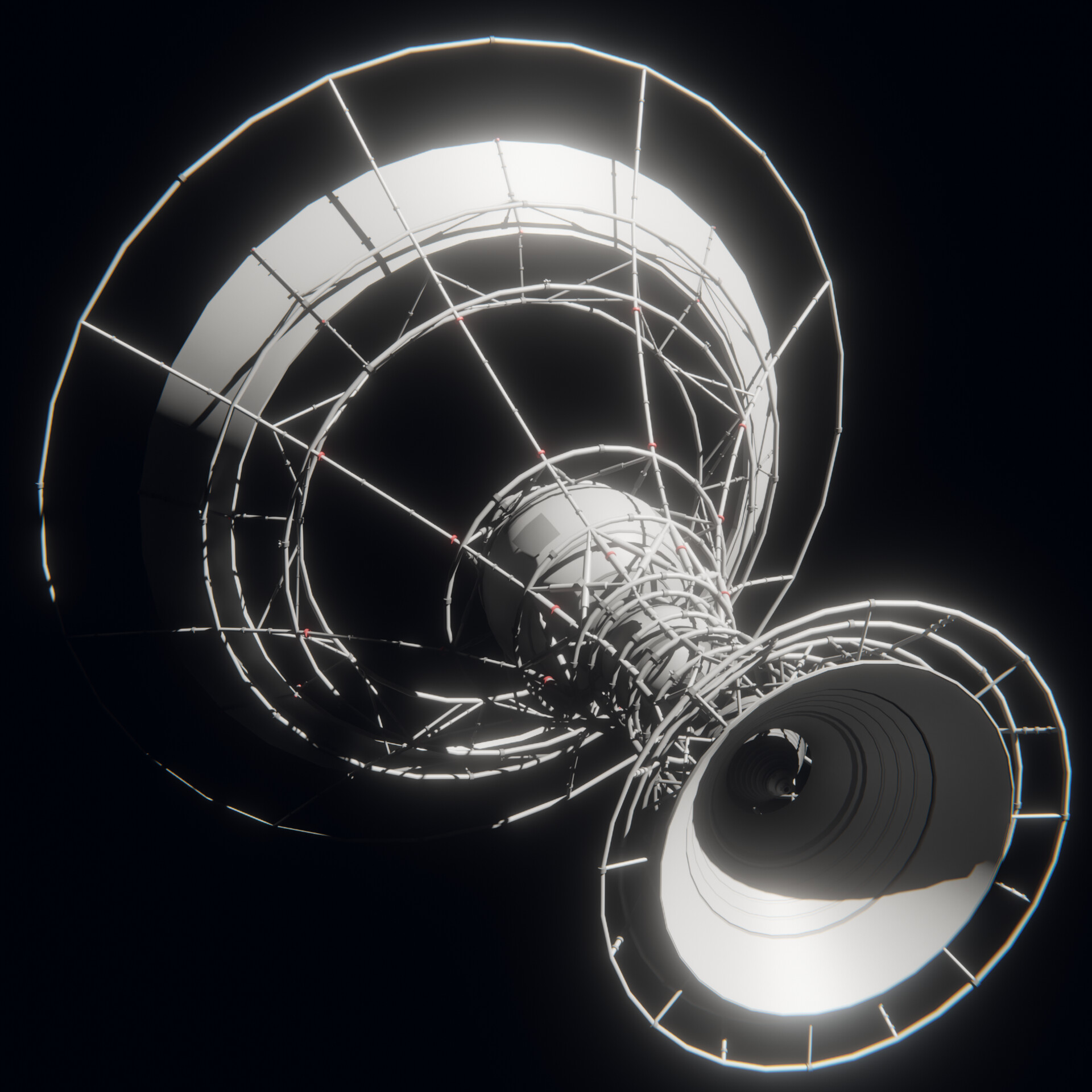 Retro Visor - UNSS 'Carl Sagan' - Interstellar Ramjet