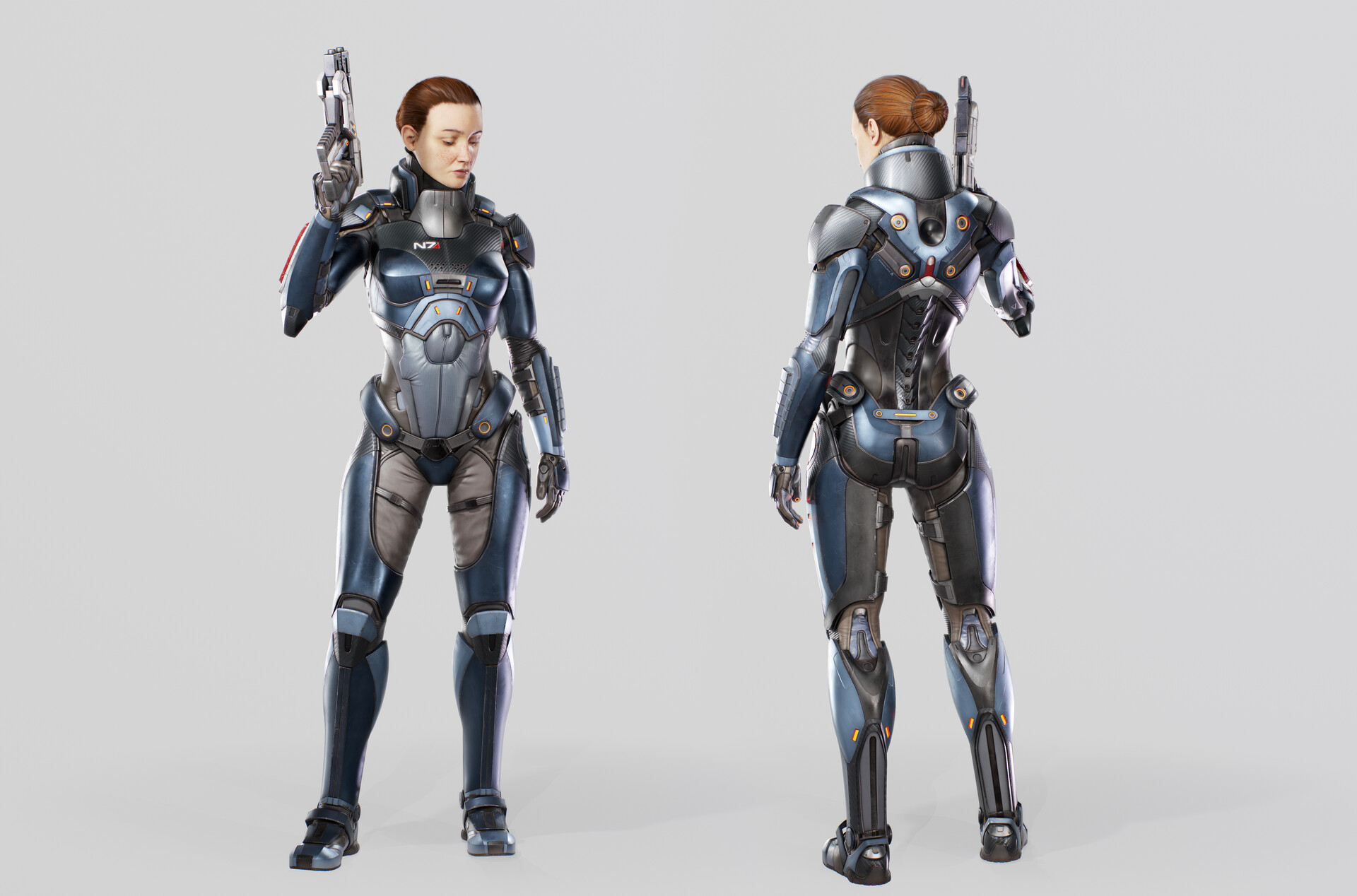Richard Bryce Gore - N7 Soldier: Mass Effect Fan Art
